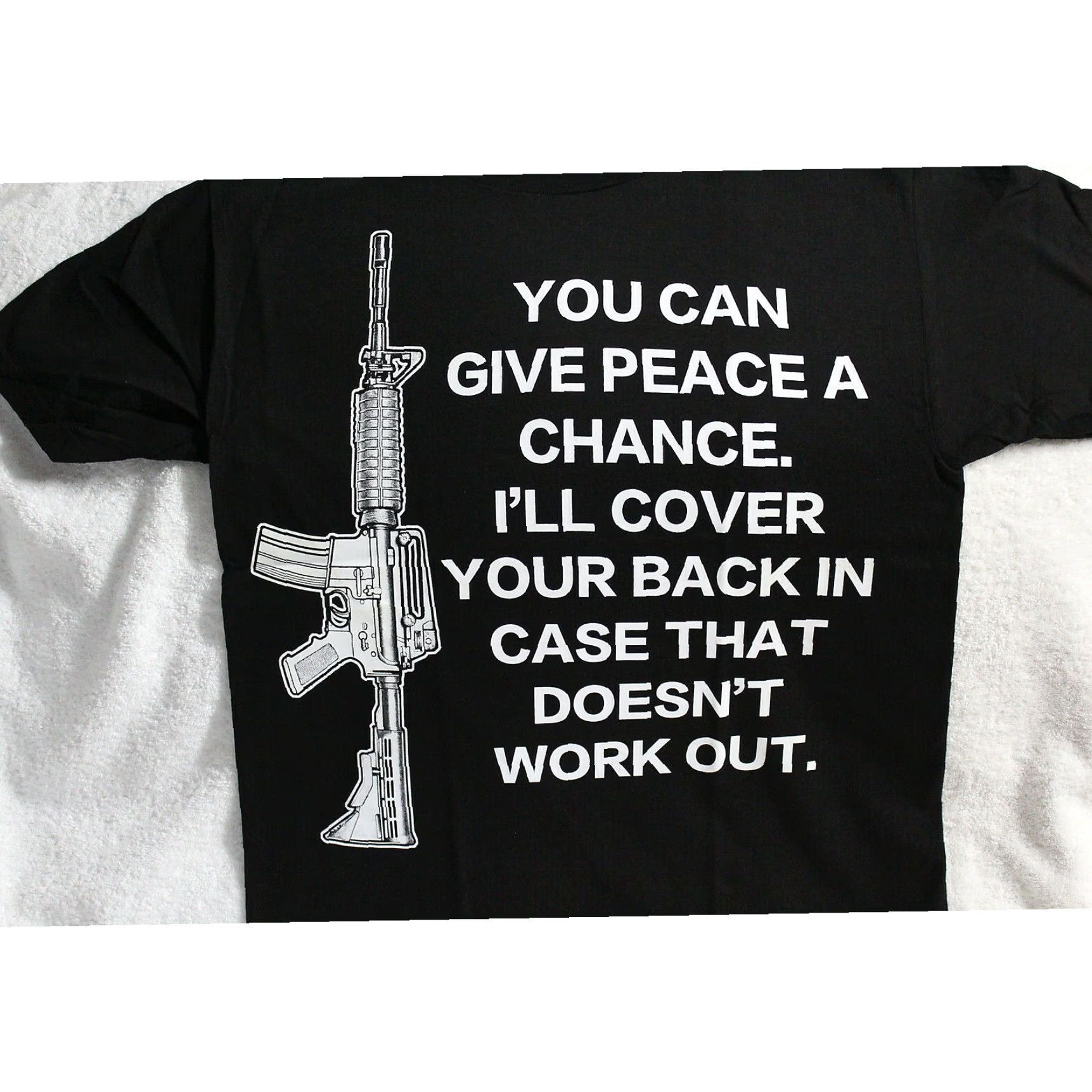 Vintage GIVING PEACE A CHANCE WHILE STANDING UP FOR GUN RIGHTS WITH ...