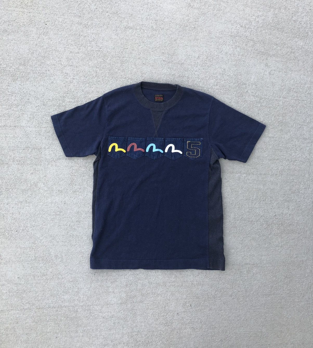 Evisu × Japanese Brand × Vintage Vintage Evisu Multipocket T-shirt | Grailed