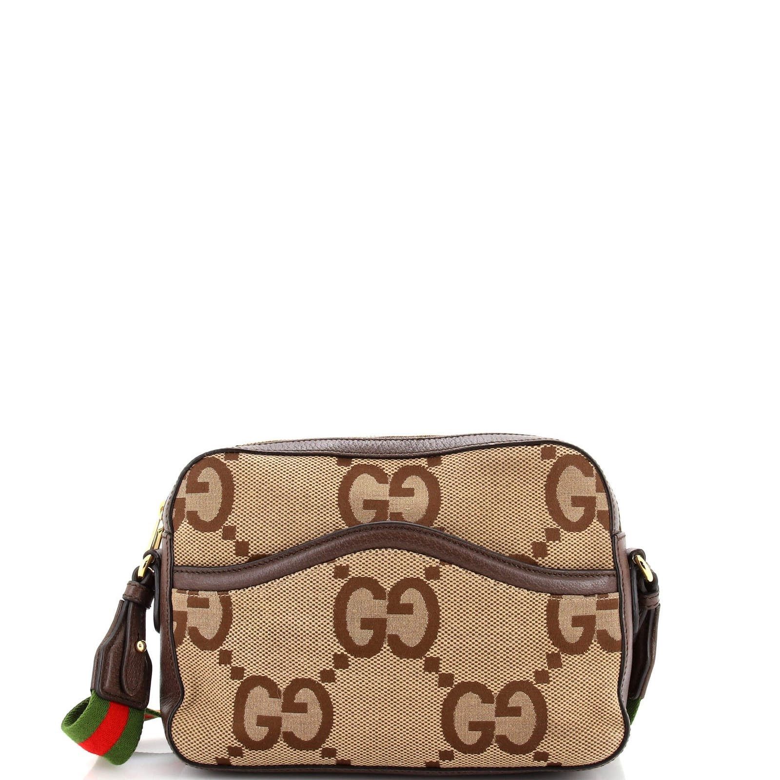 Gucci Camera Bag Jumbo GG Canvas Mini | Grailed