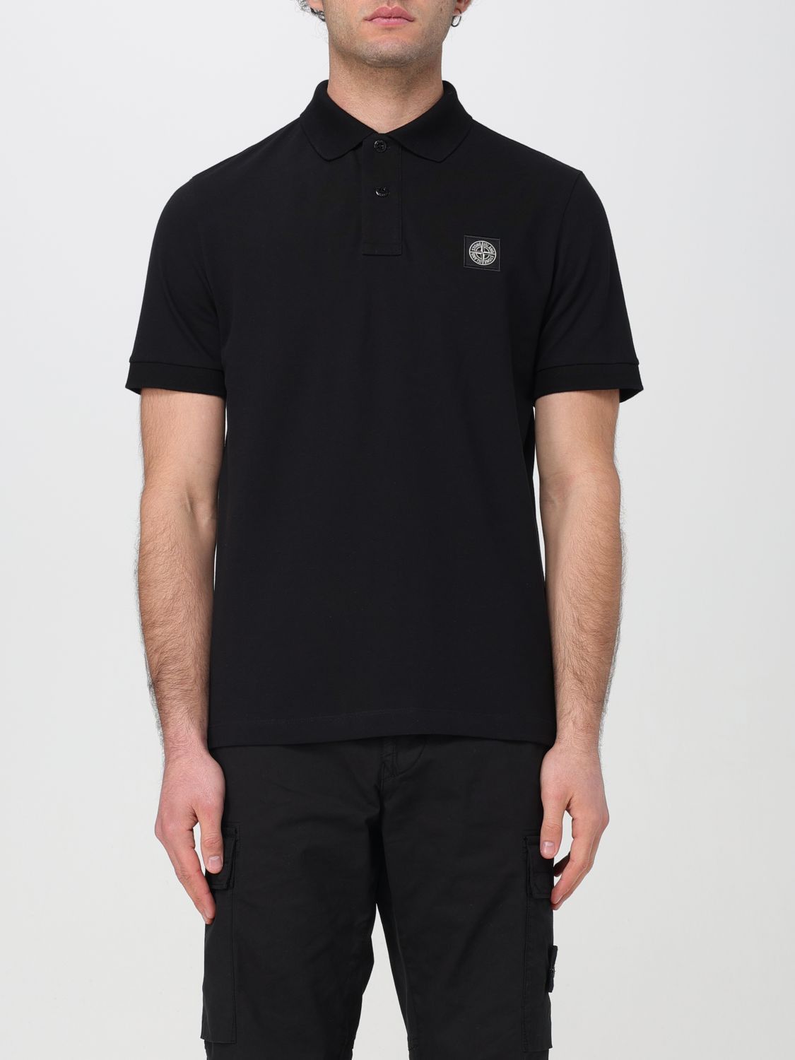Stone Island Stone Island Polo Shirt Men Black | Grailed