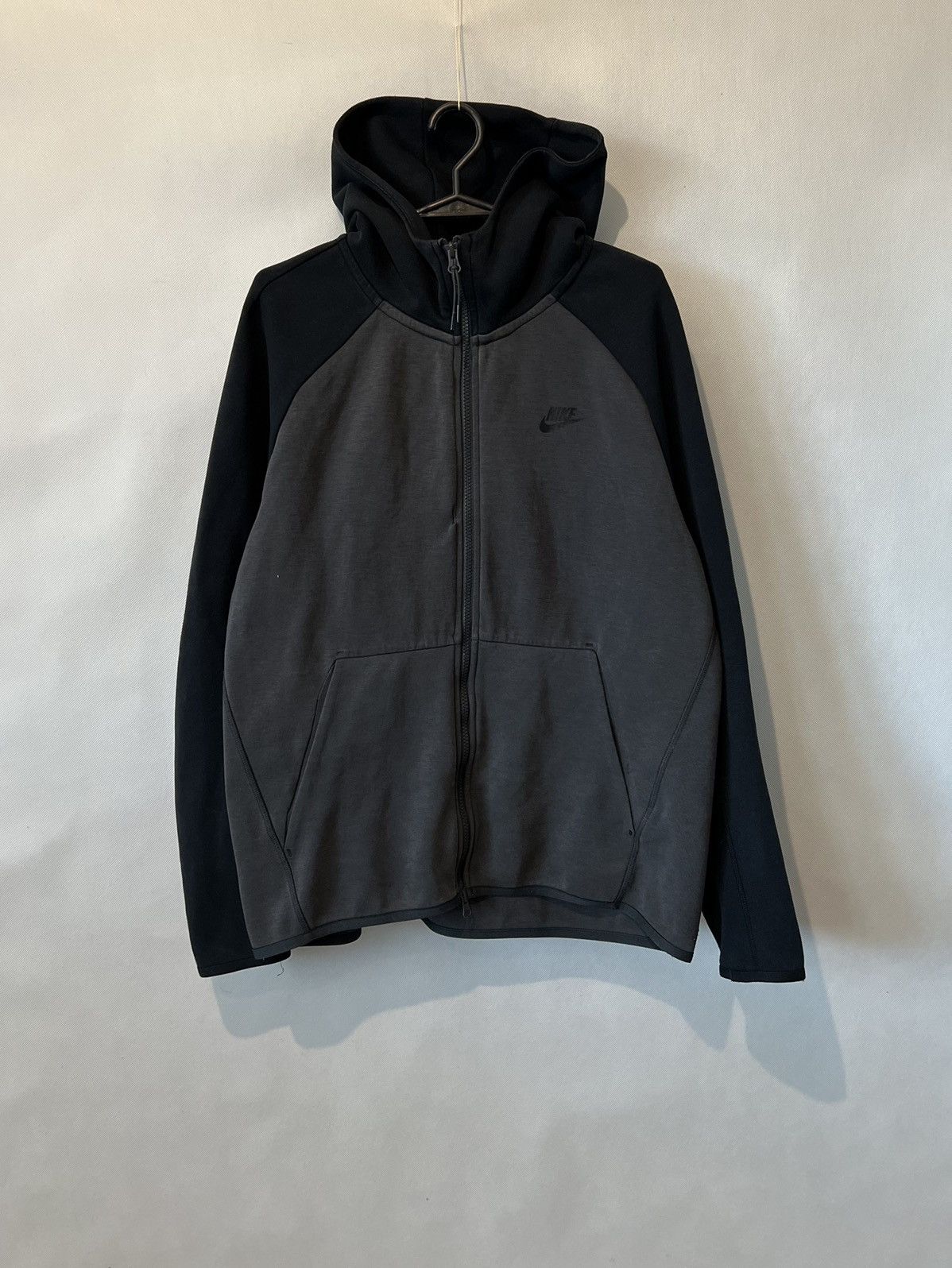 Nike Hoodie Nike Tech Fleece zipped logo | Grailed