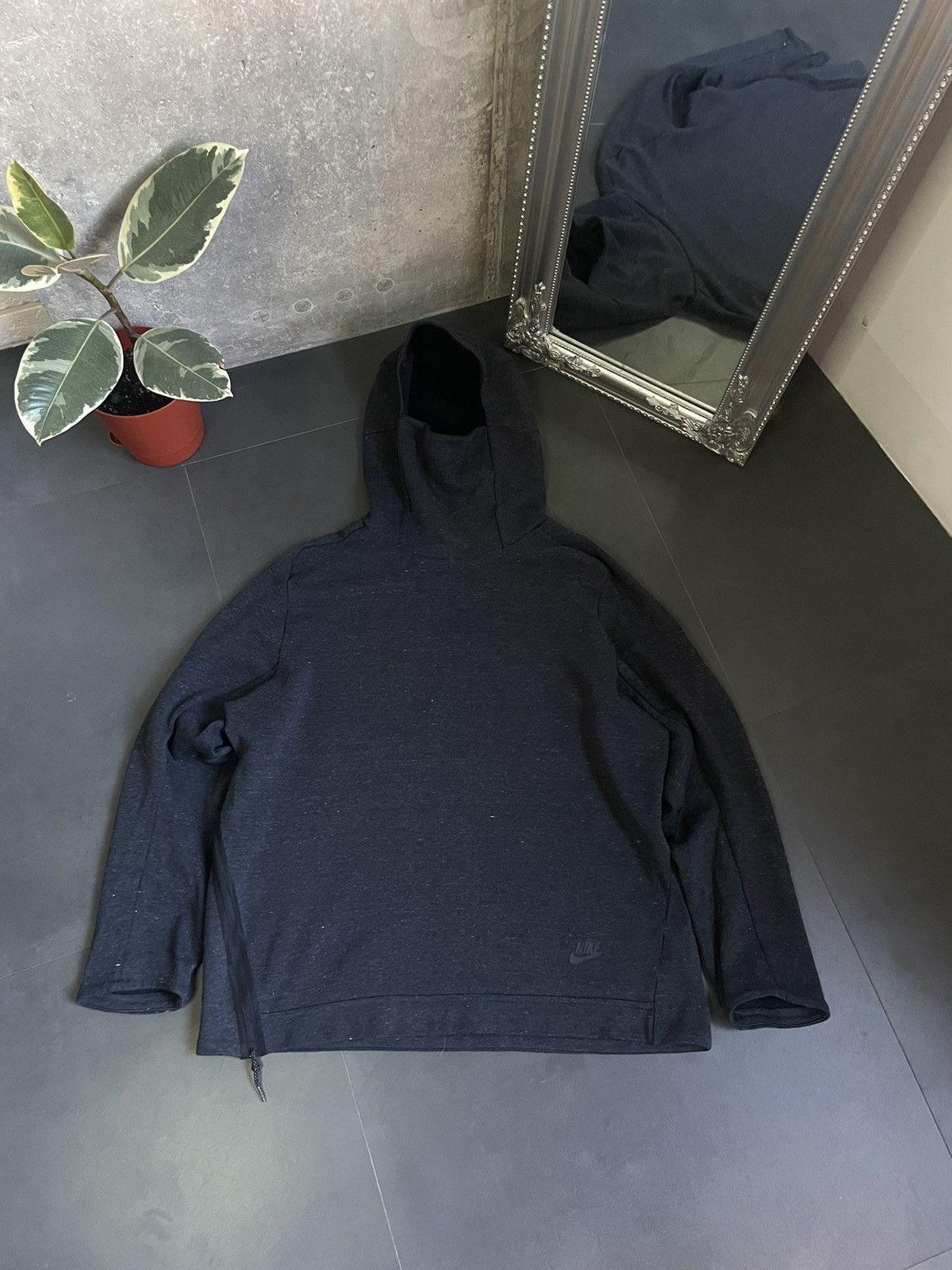 Nike × Streetwear × Vintage NIKE TECH FLEECE WEAR NINJA MASK Y2K ZIP ...