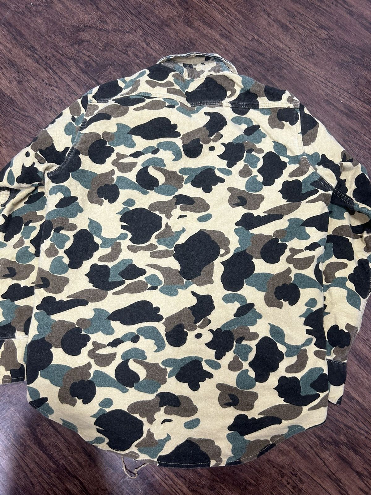 Vintage Ducks Unlimited 1980s duck camo button down medium | Grailed