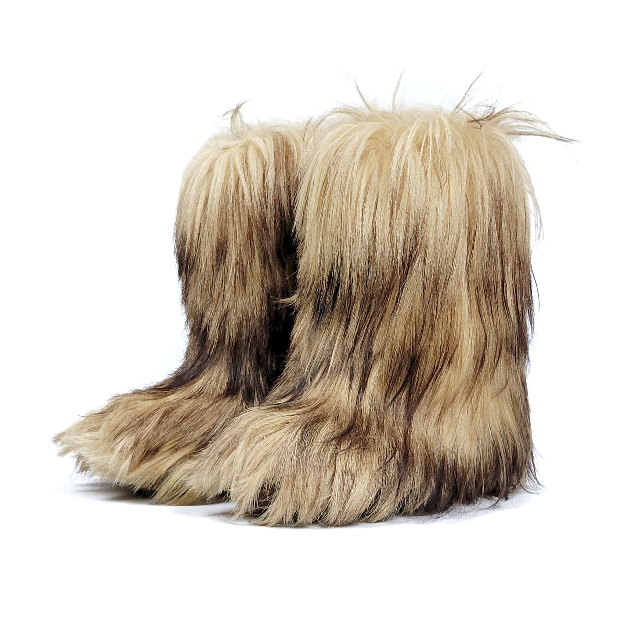 Vintage Very Rare Aifos Italia 1970s Yeti Fur Hair Boots | Grailed