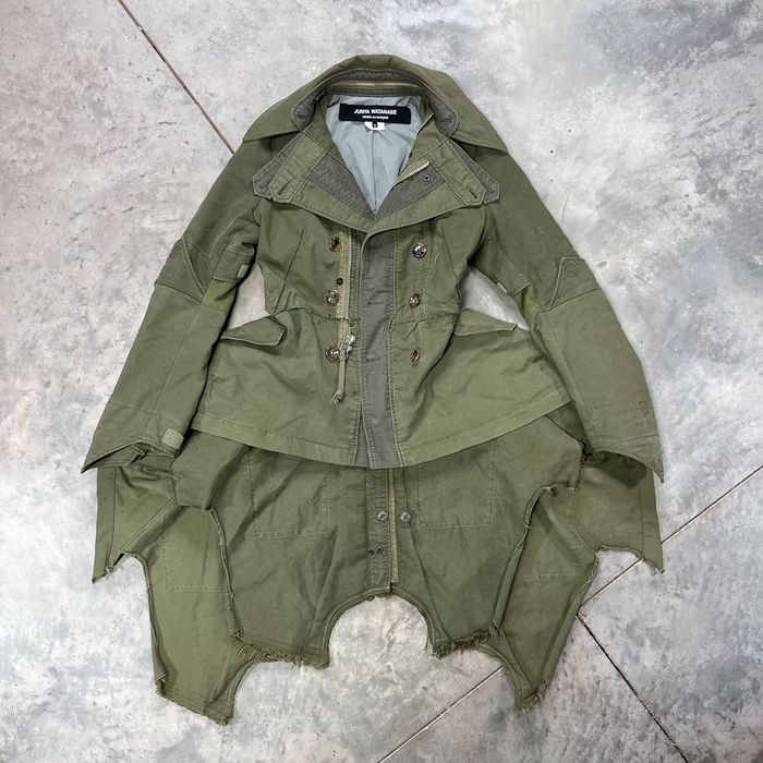 Junya Watanabe Junya Watanabe AW 2006 Demolition Deconstructed Trench ...
