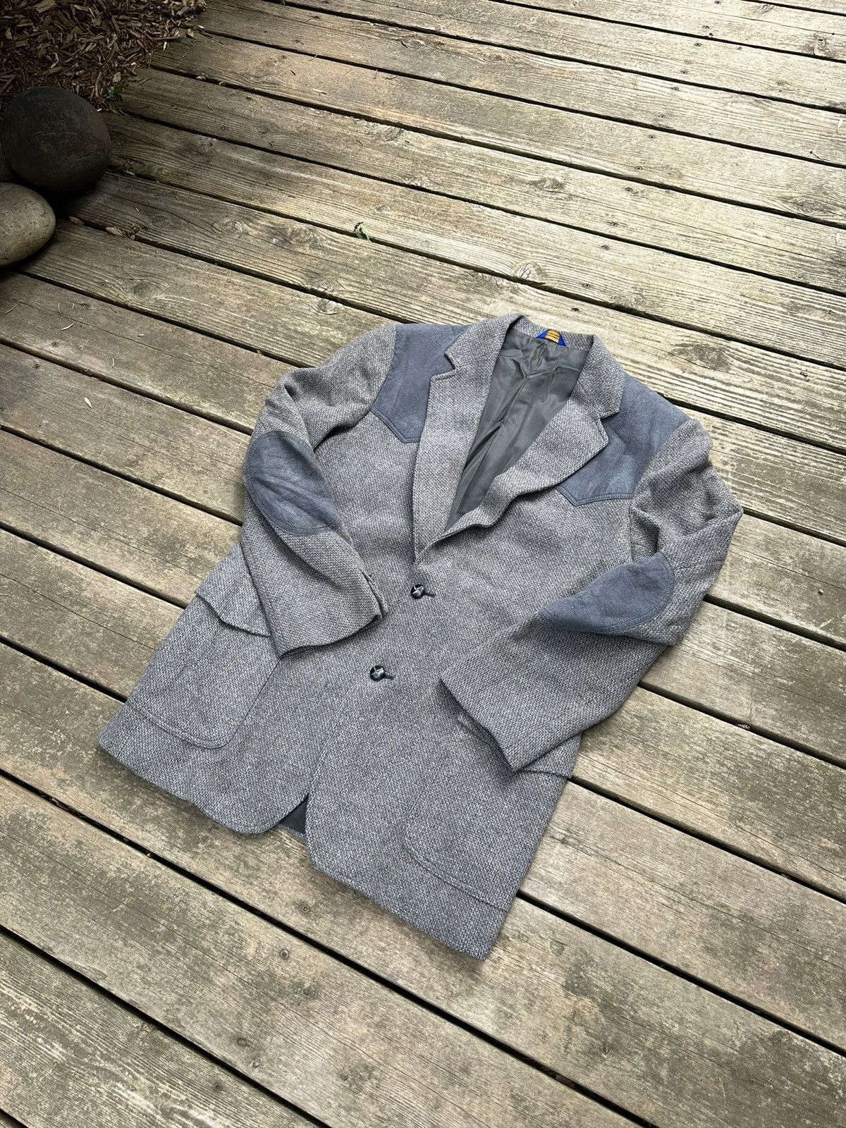 Pendleton Pendleton Herringbone Vintage Wool Blazer 42L | Grailed