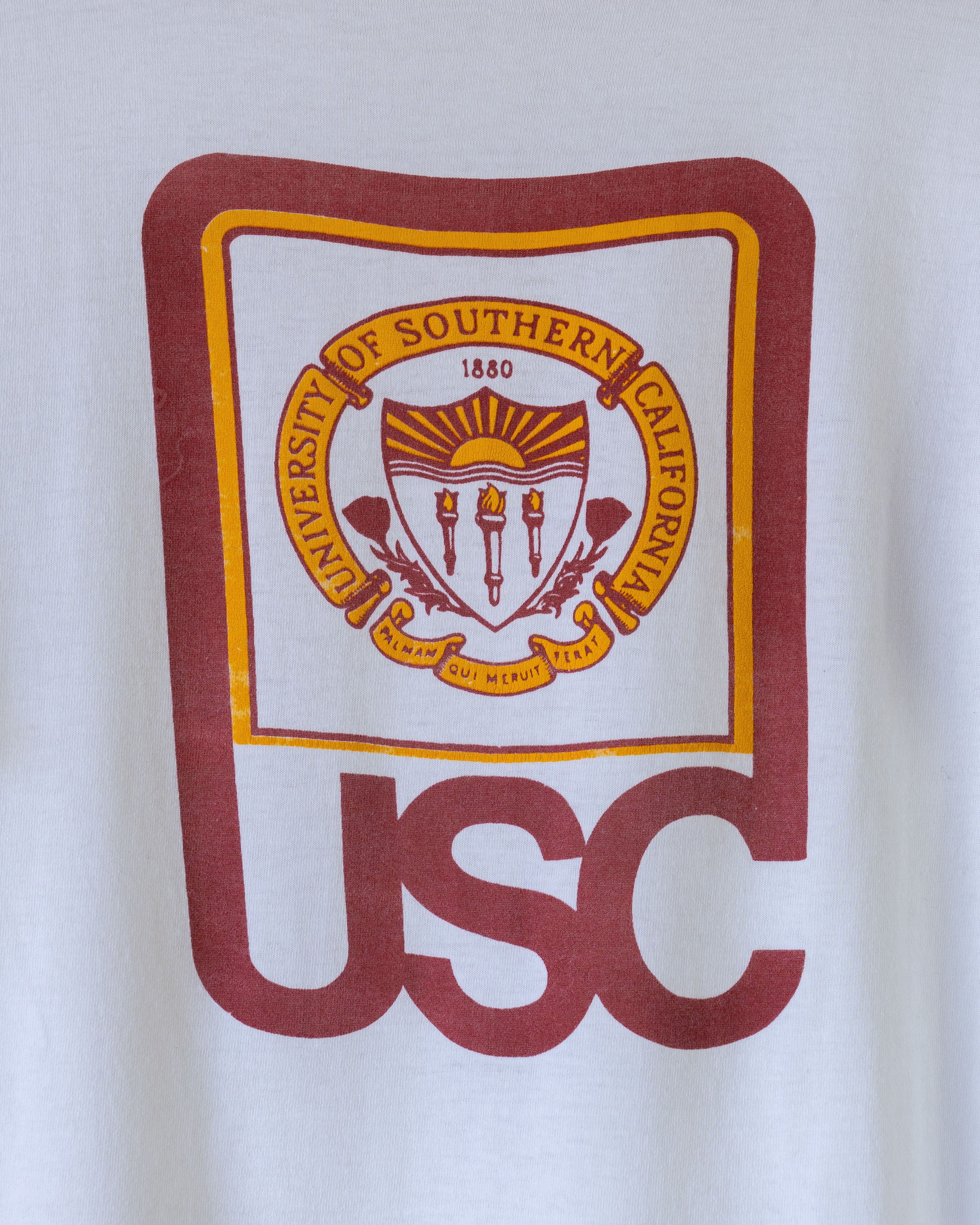 Vintage USC Trojans Vintage T Shirt 80s Single Stitch | Grailed