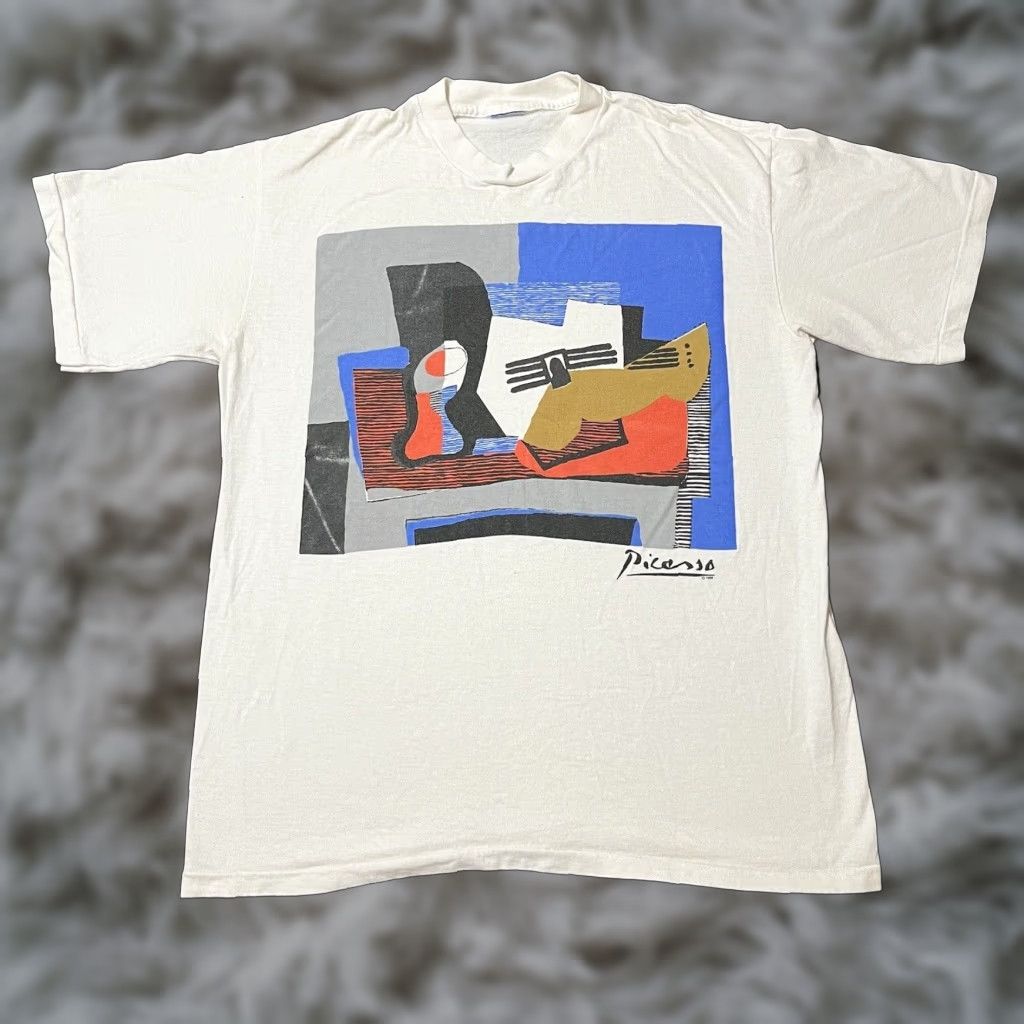 Vintage Authentic Vintage 1980s XL Crewneck Cubist Masterpiece ...