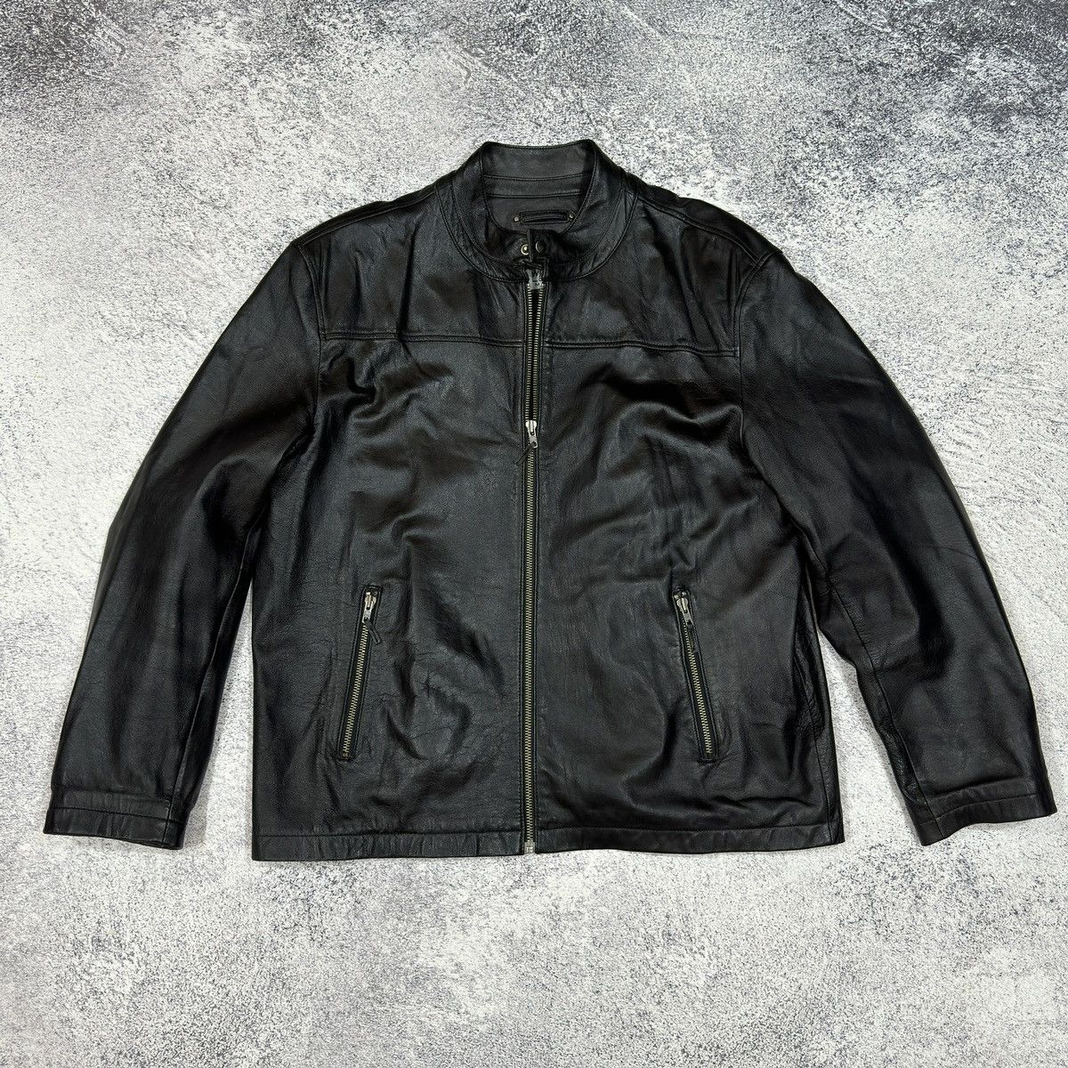 M. Julian M.Julian Leather Jacket XL size | Grailed