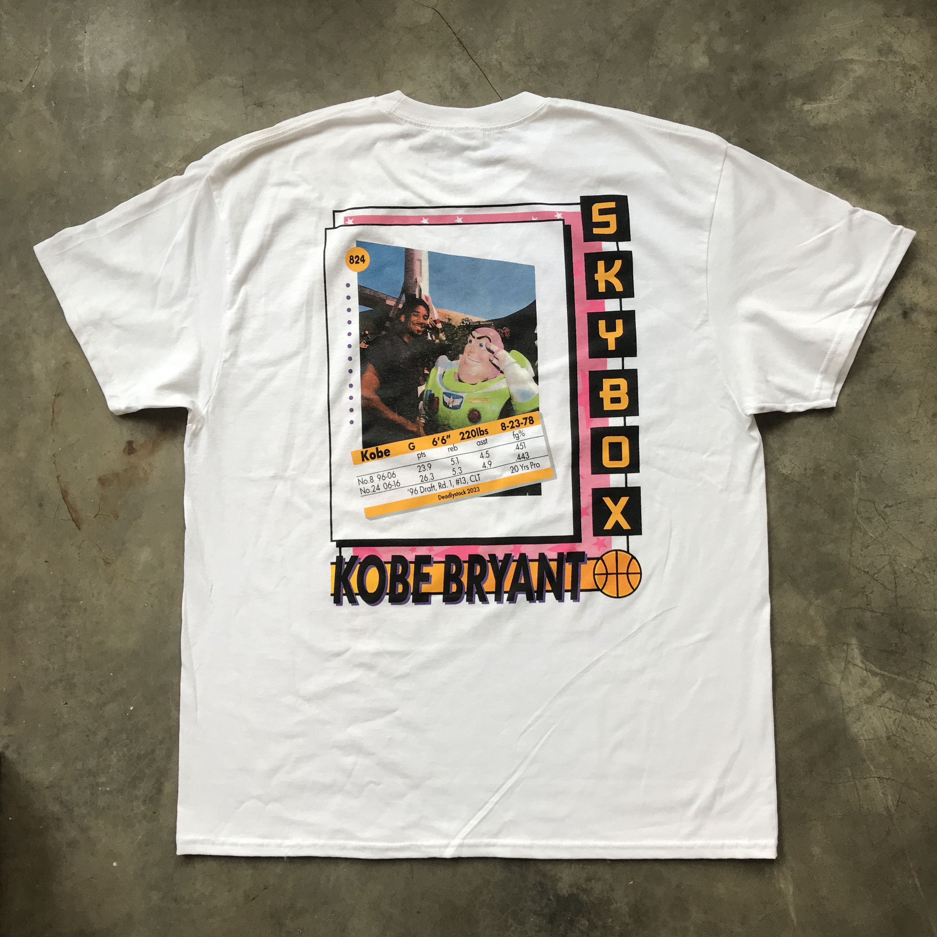 Vintage Kobe Bryant Skybox tshirt modern boot vintage style | Grailed