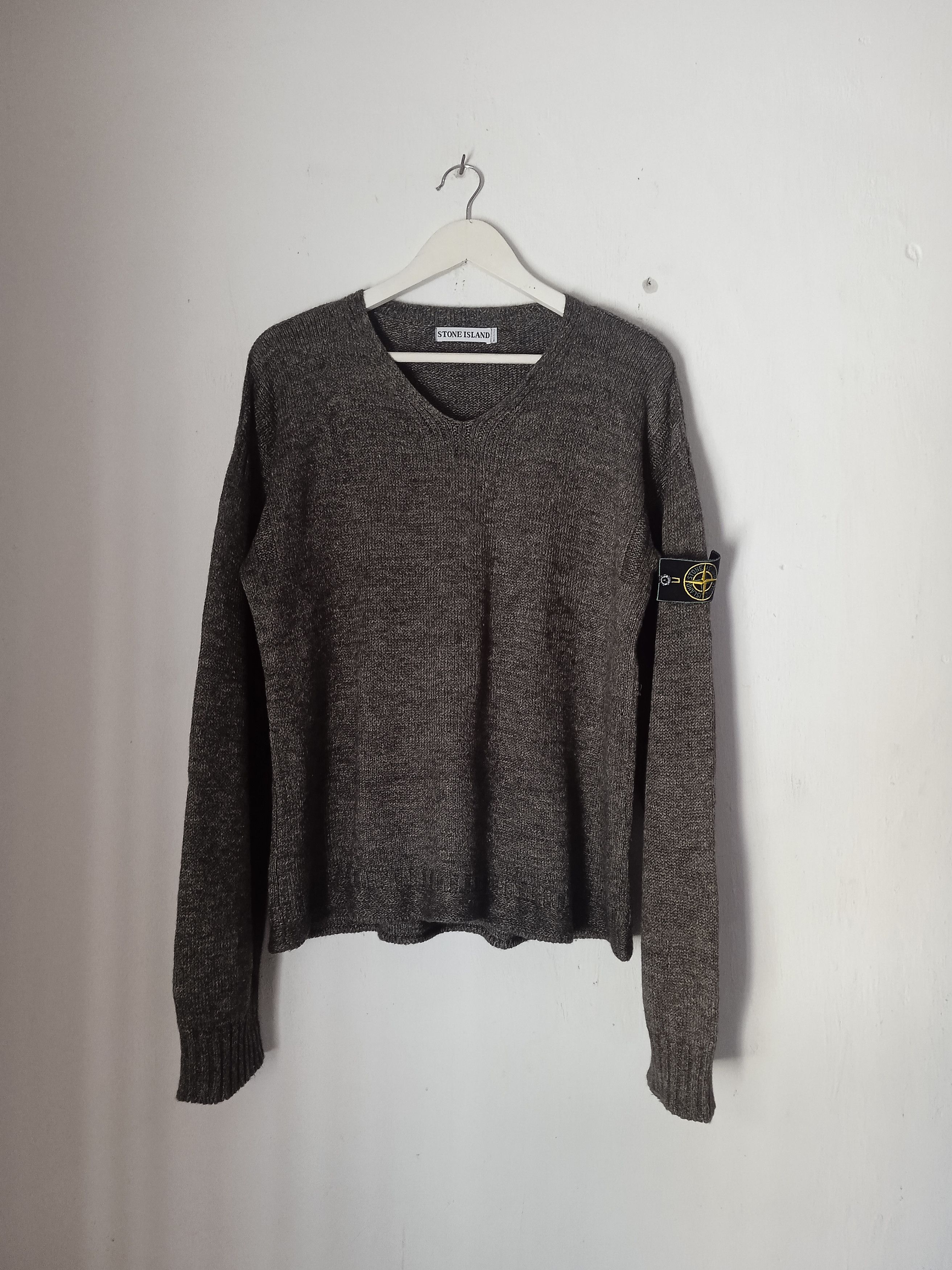 Stone Island 90s Stone Island Wool Knit | Grailed