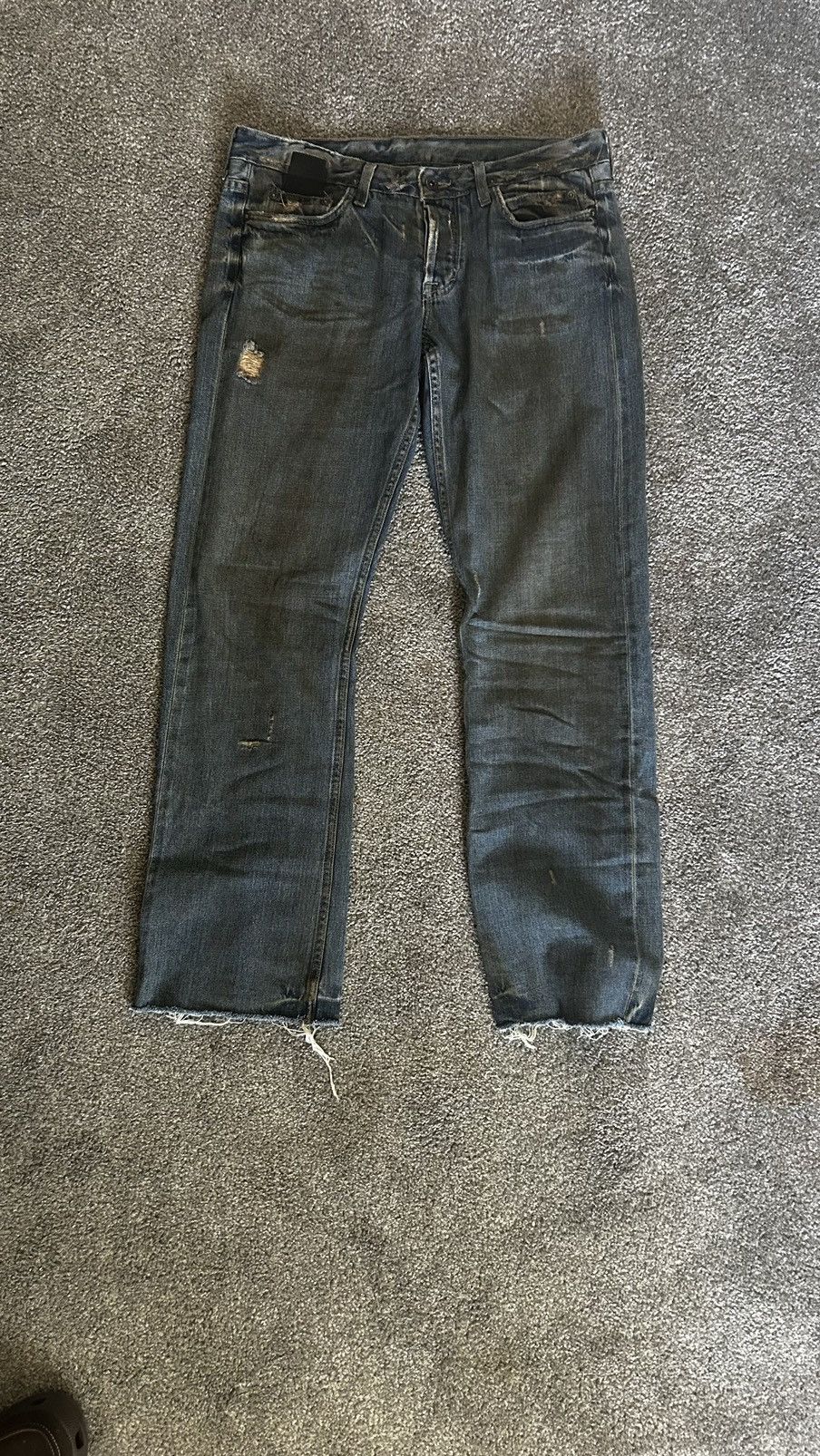 Rick Owens Rick Owen SLAB Denim Jeans WKD2012 | Grailed