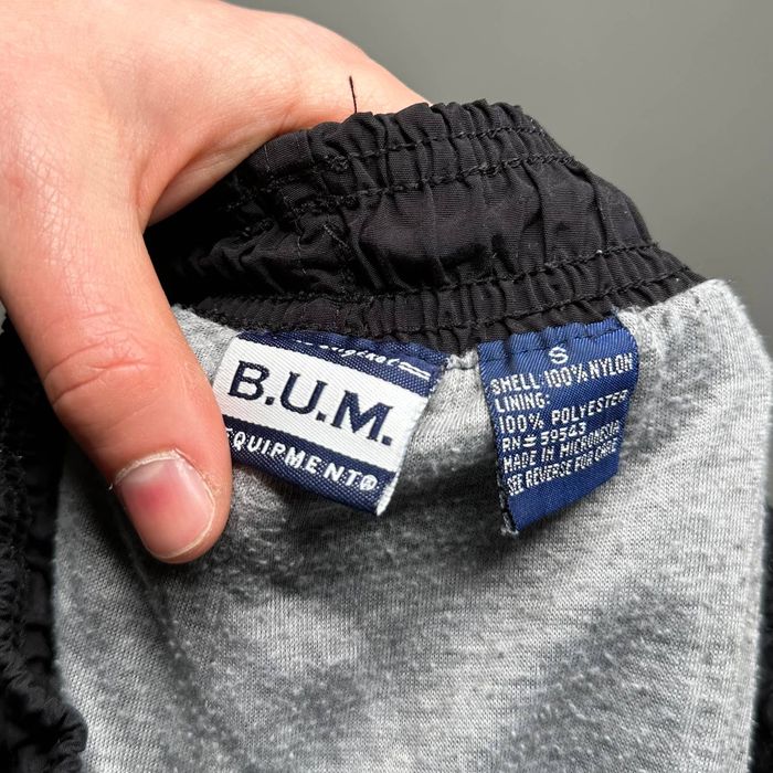 Vintage Vintage Bum Equipment Track Pants Jet Black Joggers 90s | Grailed