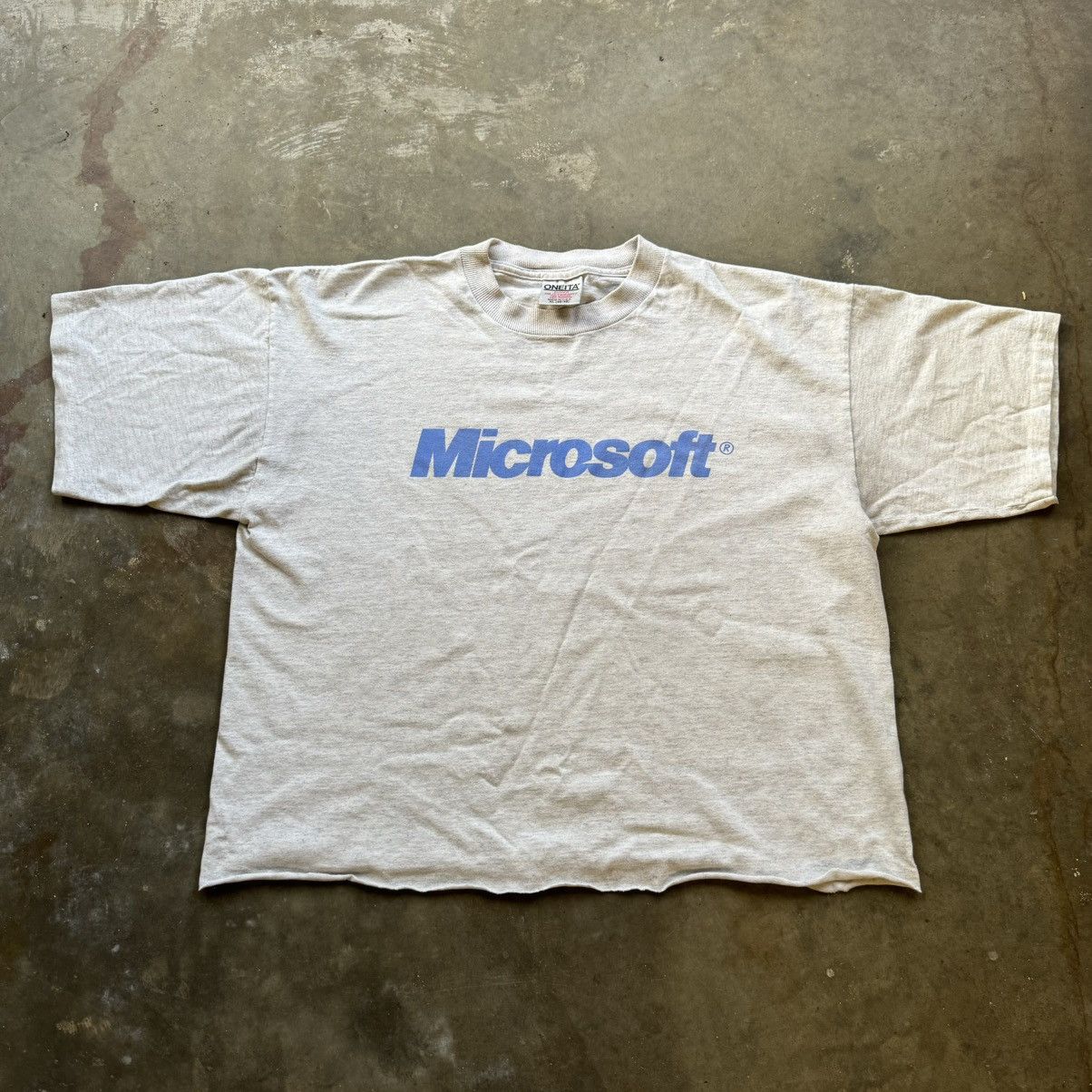 Microsoft × Streetwear × Vintage Microsoft Tshirt | Grailed