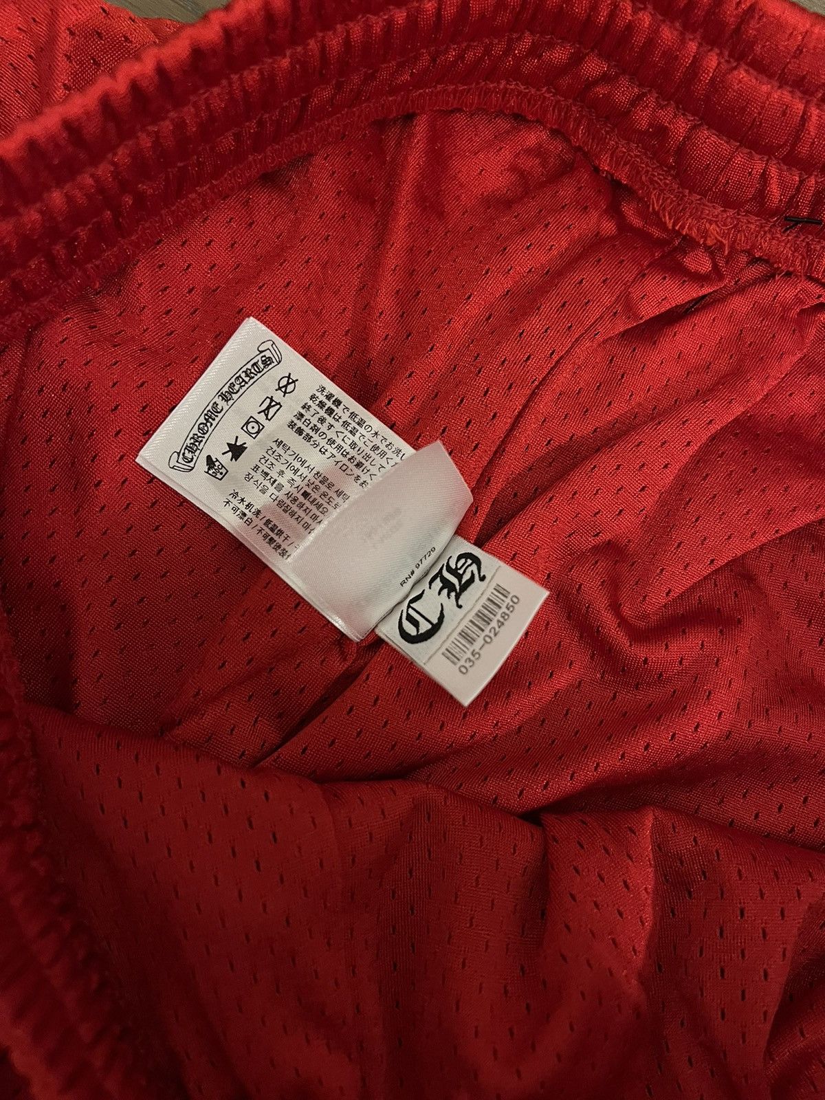 Chrome Hearts Matty Boy Red Form Mesh Shorts | Grailed