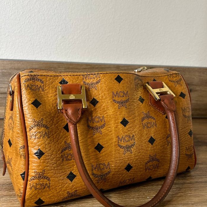 MCM MCM Boston bag | Grailed