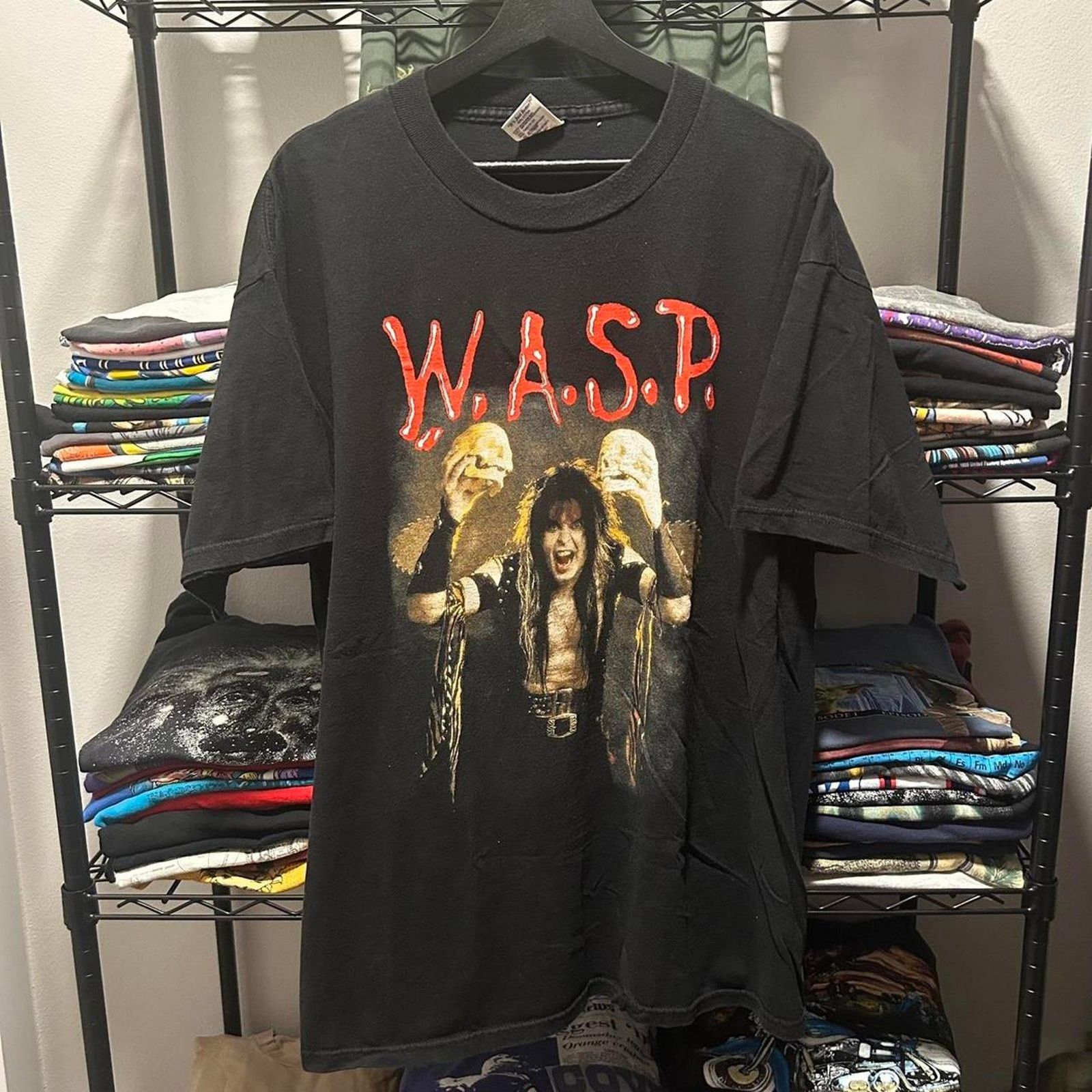 Delta Vintage wasp band t shirt | Grailed