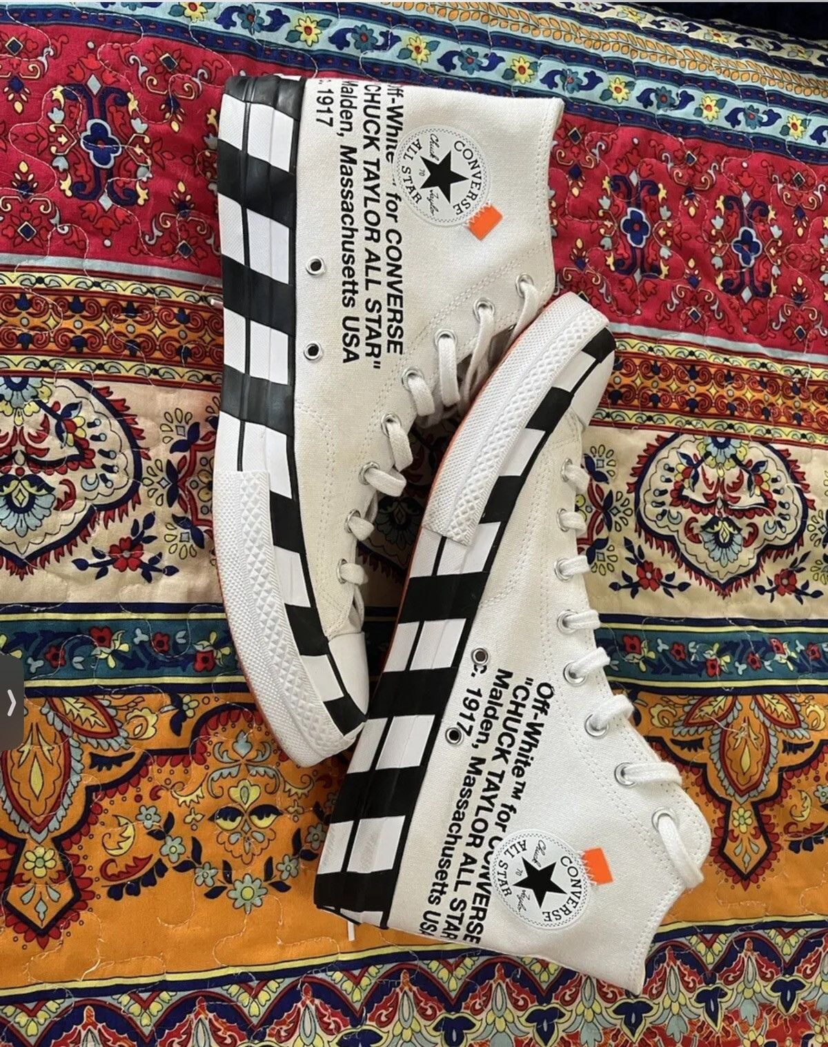 Off-White Converse x Off-White - Chuck 70s - US M 12 , EUR 46.5 | Grailed