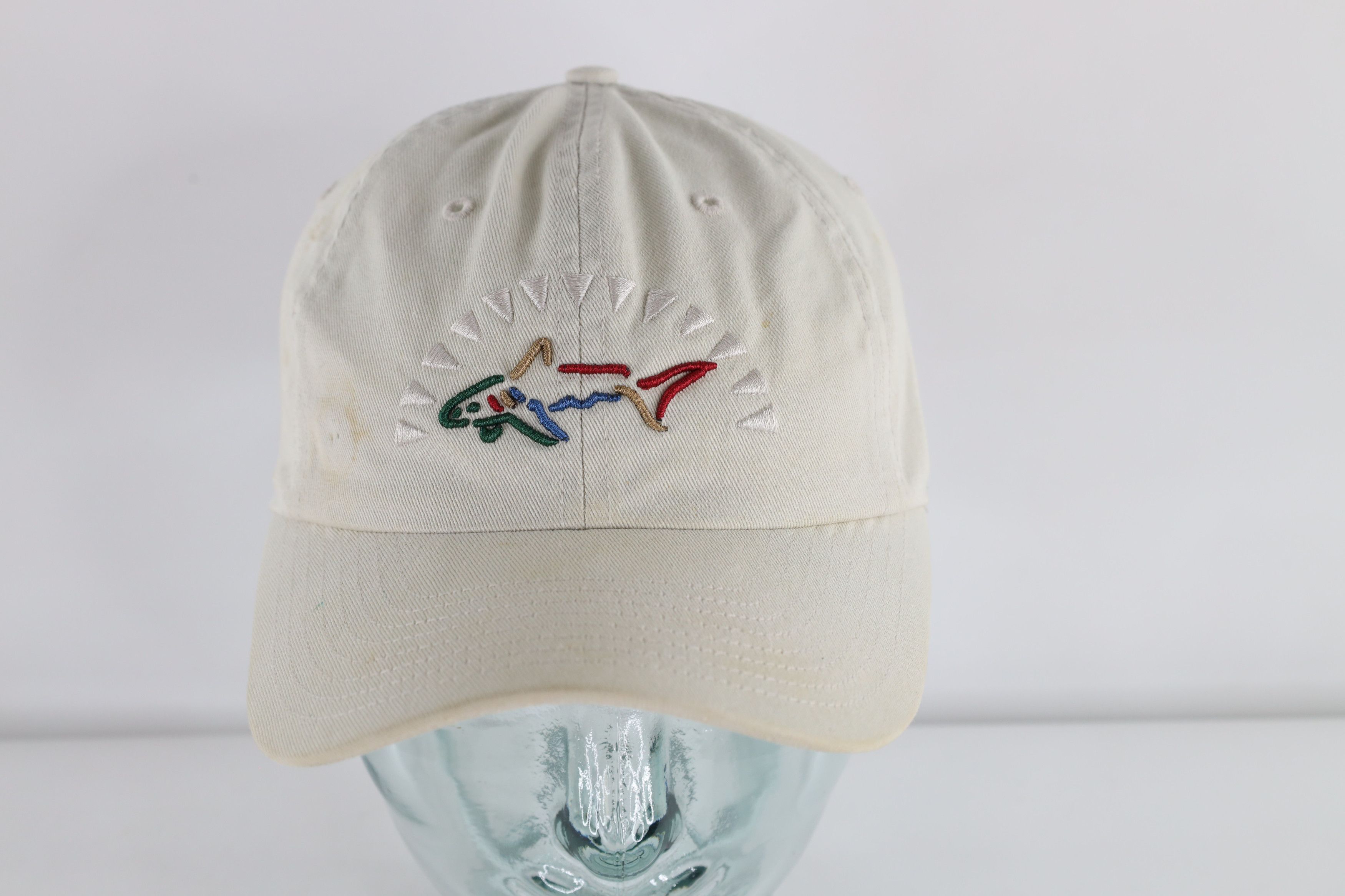 Greg Norman × Vintage Vintage 90s Greg Norman Distressed Shark Golf Hat ...