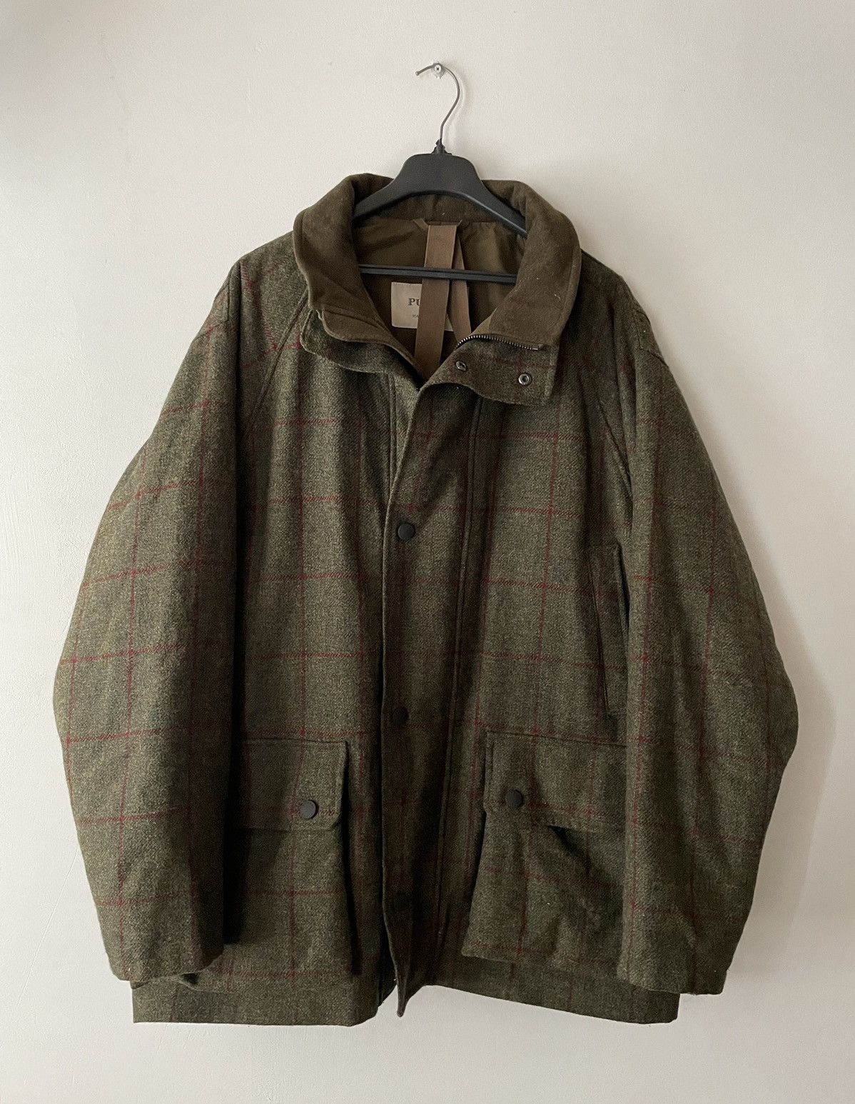 Barbour × Cashmere & Wool × Purdey Purdey Berkshire Wool Hunting Jacket ...