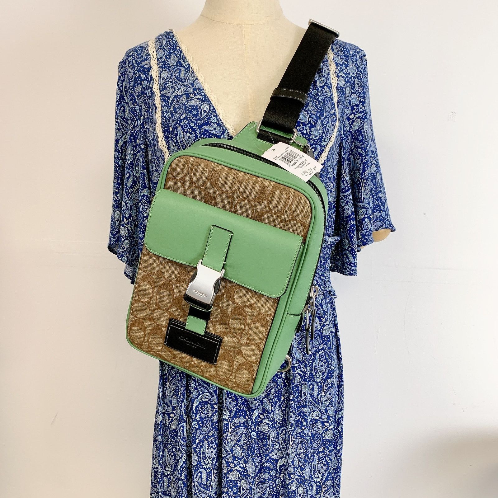 Coach Coach CR268 Track Pack In Colorblock Signature Canvas IN | Grailed