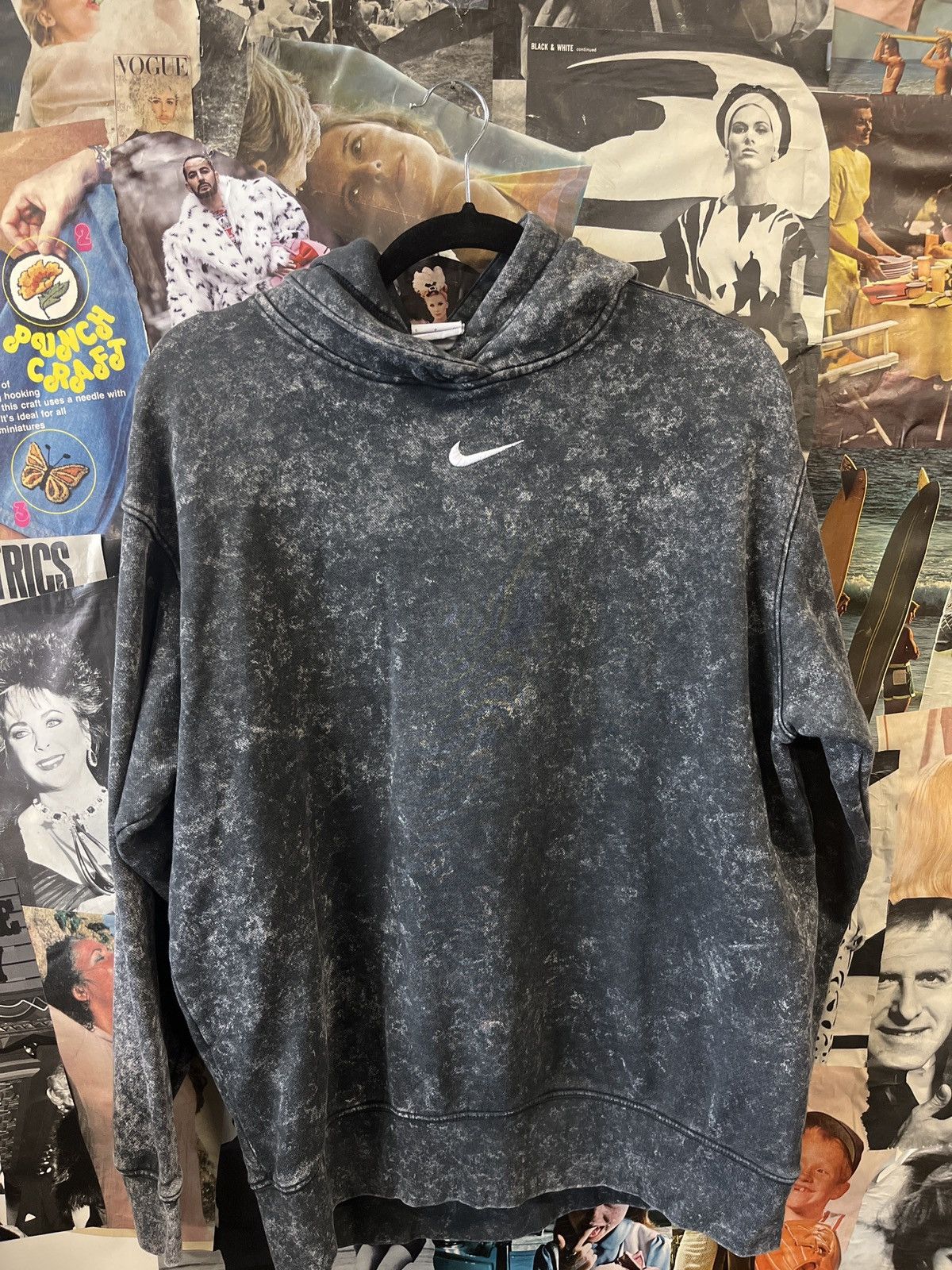 Nike Acid wash Nike hoodie | Grailed