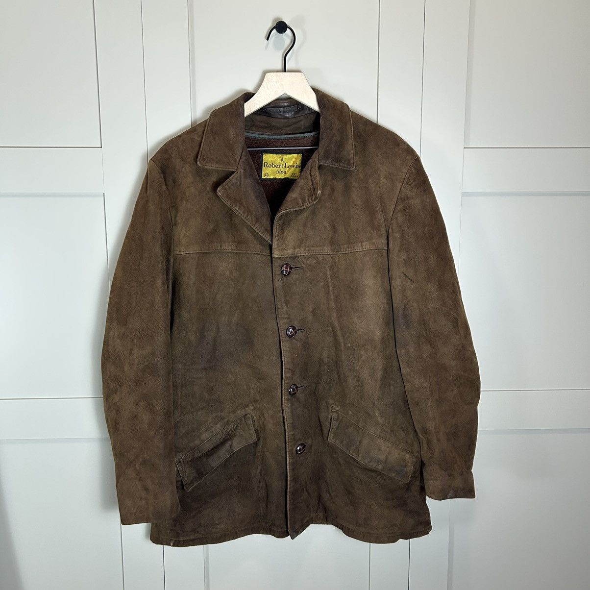 Leather Jacket × Streetwear × Vintage Vintage 1960s Robert Lewis idea ...