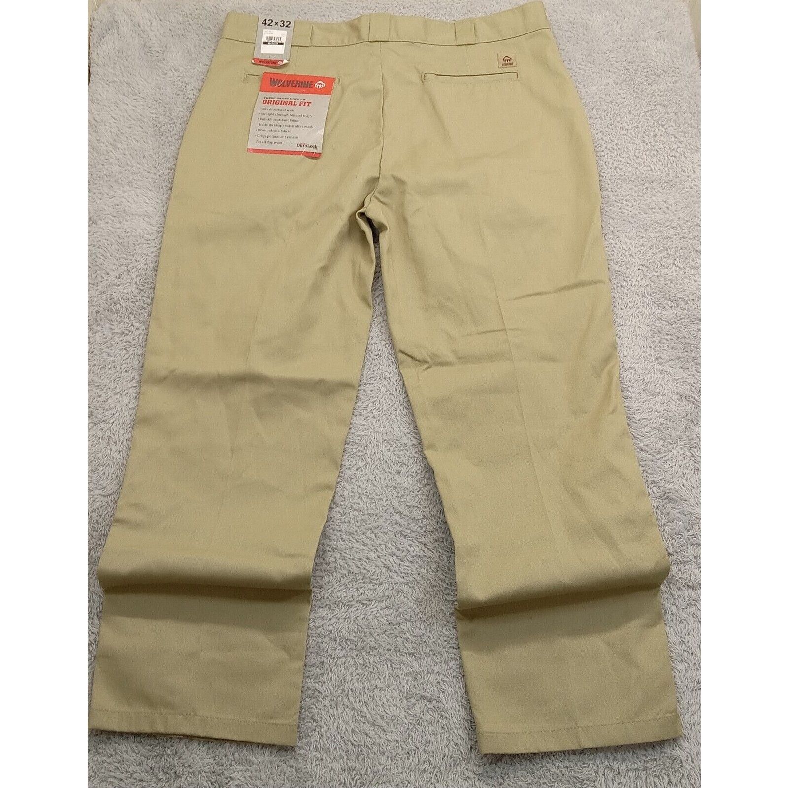 Wolverine Wolverine Pants 42 X 32 Workwear Utility Original Fit Denim ...