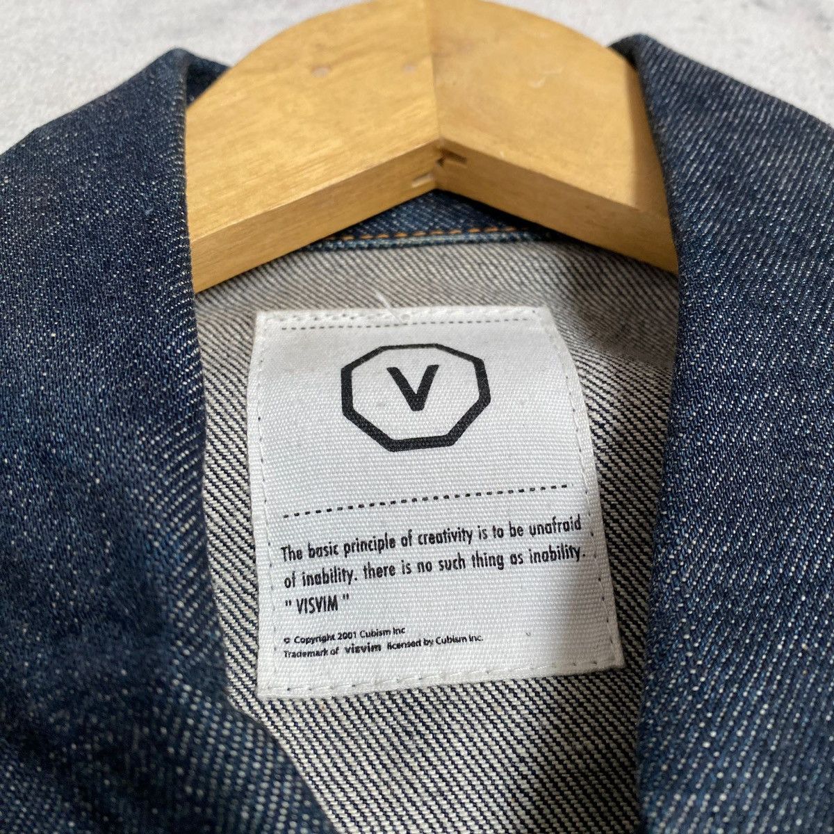 Visvim Visvim Type II Raw Selvedge Denim Jacket Talon Zipper | Grailed