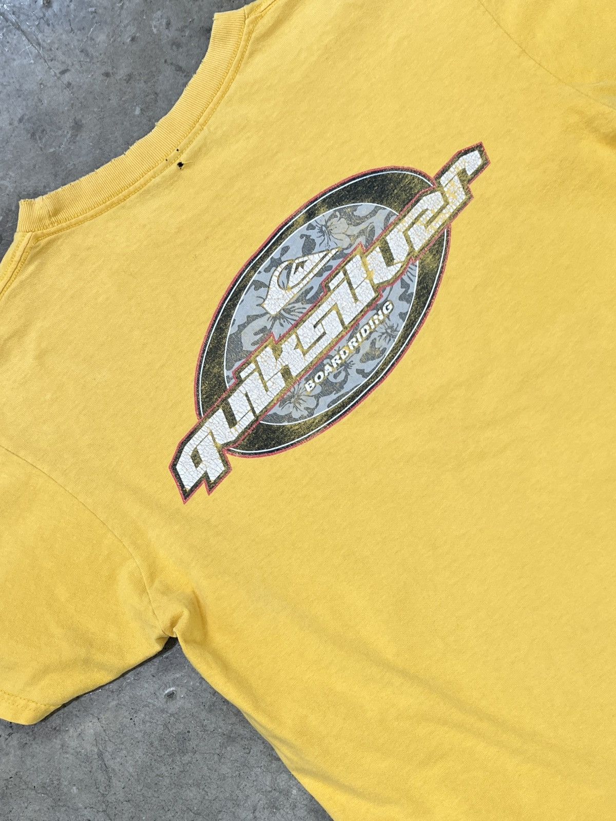 Quicksilver × Vintage Vintage Quicksilver Front Back Branded Surf Tee ...