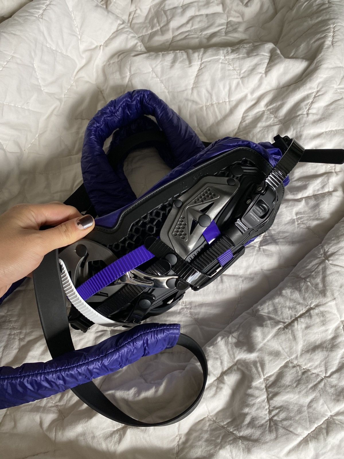 Innerraum Brand new never worn padded purple side body bag | Grailed