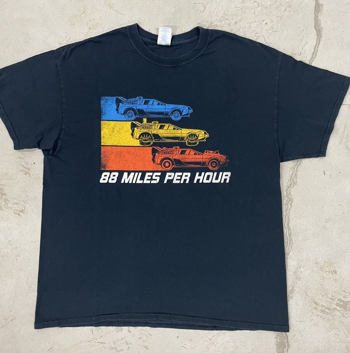 Vintage Vintage Back To The Future “ 88 Miles Per Hour ” Tee 23 x 28 ...