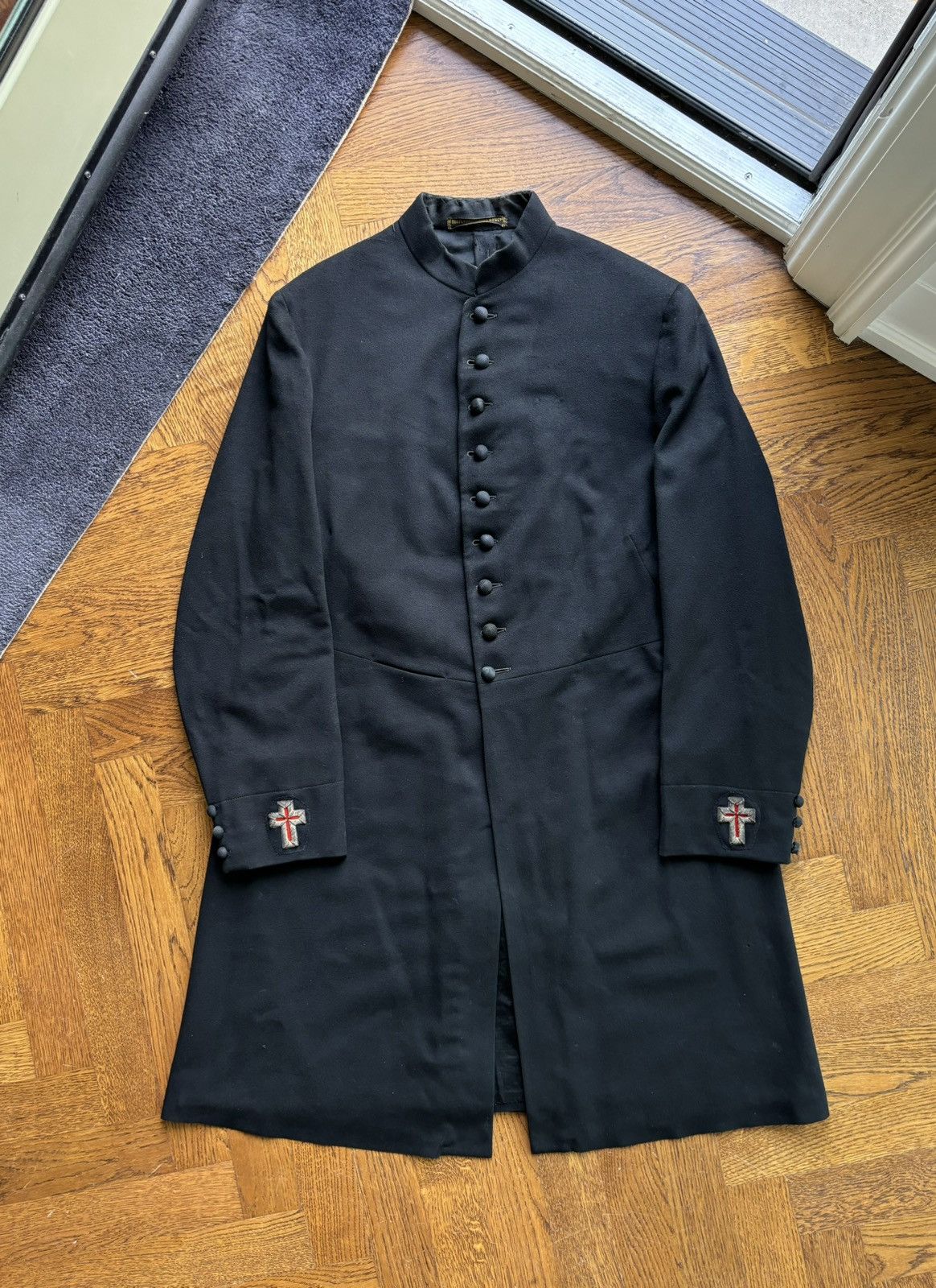 Vintage 1920s Masonic Knights Templar Frock Coat Freemason Wool 20s ...