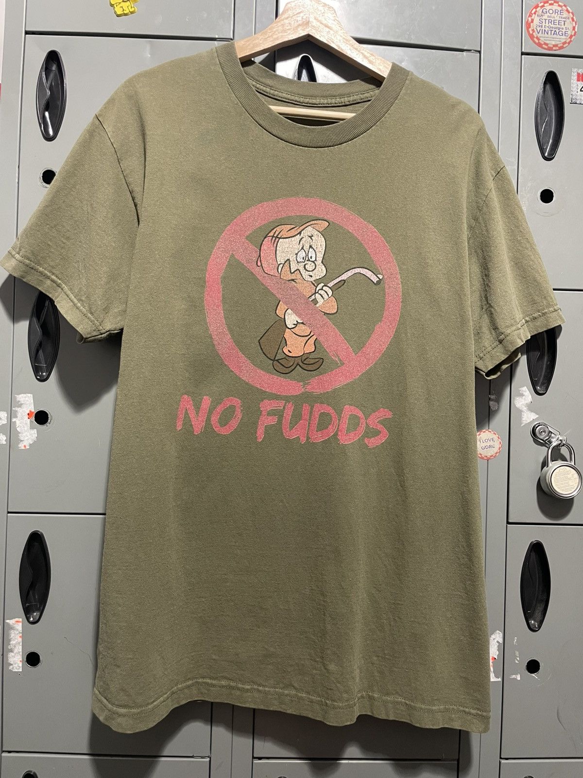 Vintage × Warner Bros Vintage Looney Tunes Elmer Fudd no fudds hunting ...