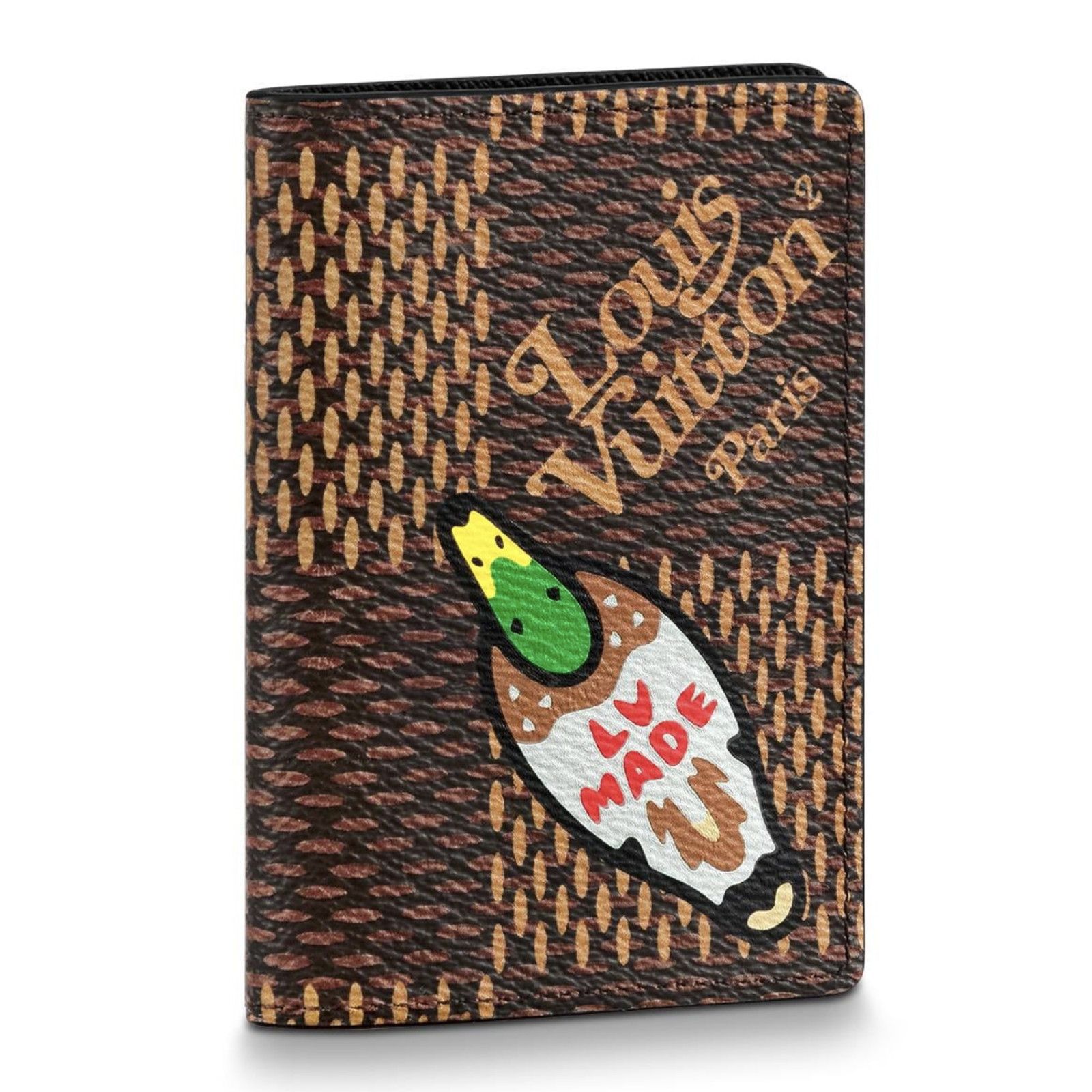 Louis Vuitton Louis Vuitton Nigo LV Made Duck Brown Giant Damier Wallet ...