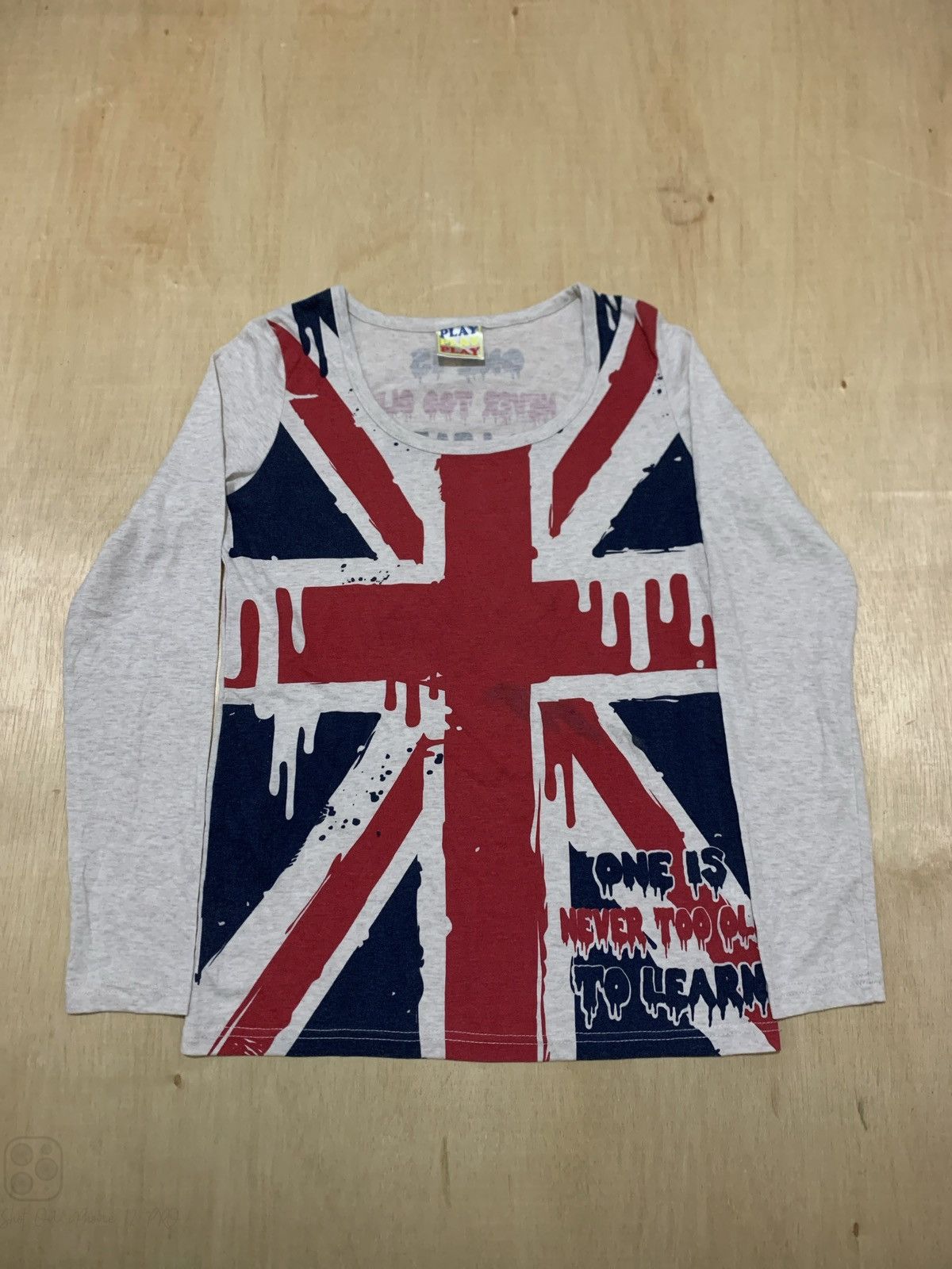 Y2k Angland Flag Ifsixwasnine Punk style Longsleeve - Long Y2k Angland Flag Ifsixwasnine Punk style Longsleeve - Long