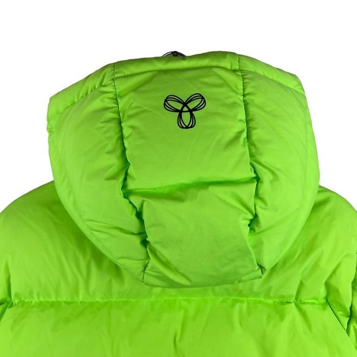Tna TNA Aritzia Neon Green Super Puff Jacket | Grailed