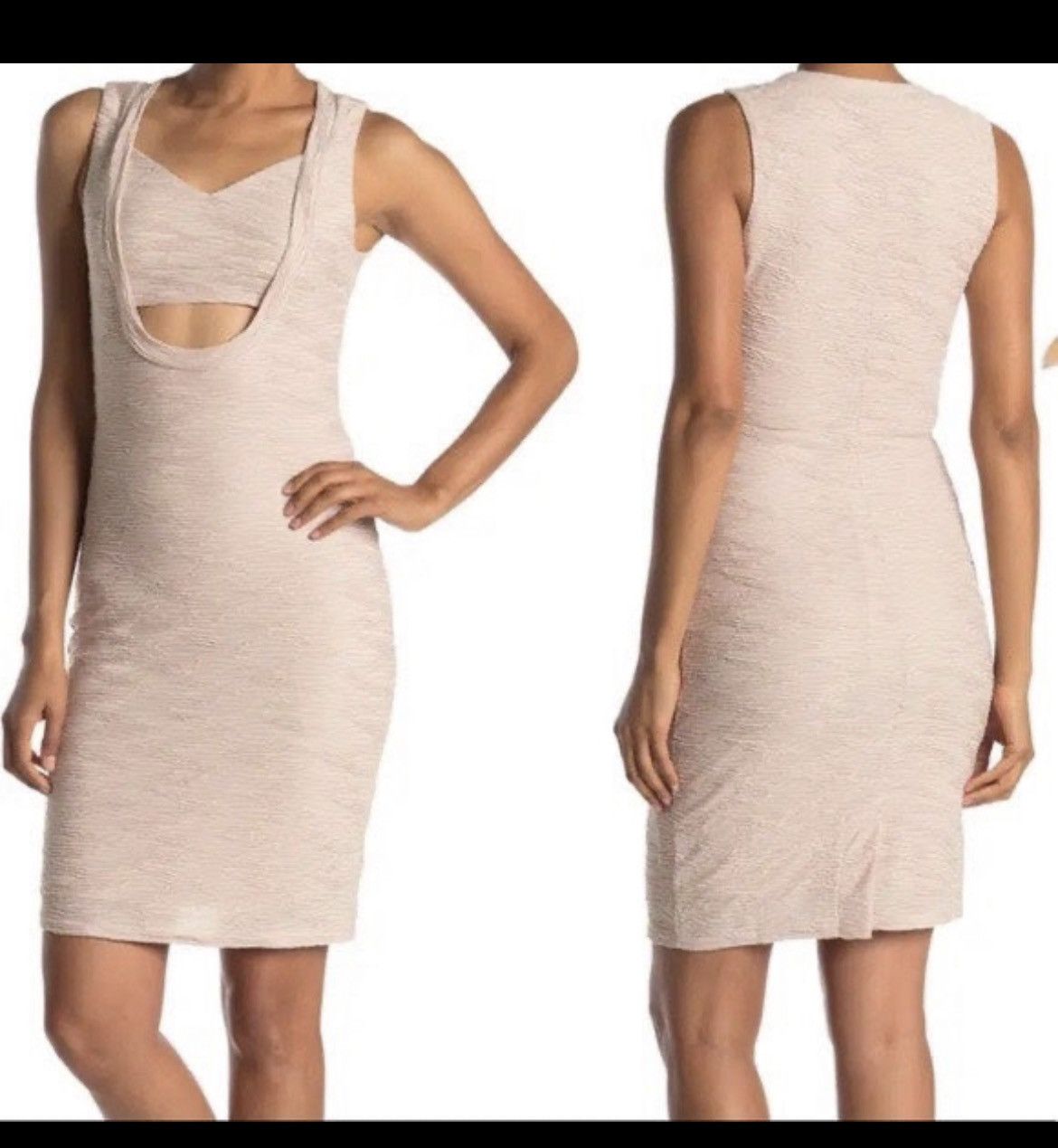 Nordstrom Walter Baker Roxanne Cutout Bodycon Dress by Revolve Nude SM ...