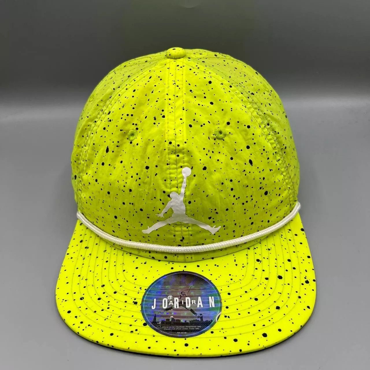 Jordan Brand Air Jordan Hat Men Speckled Print Jumpman Snap Back Cap ...
