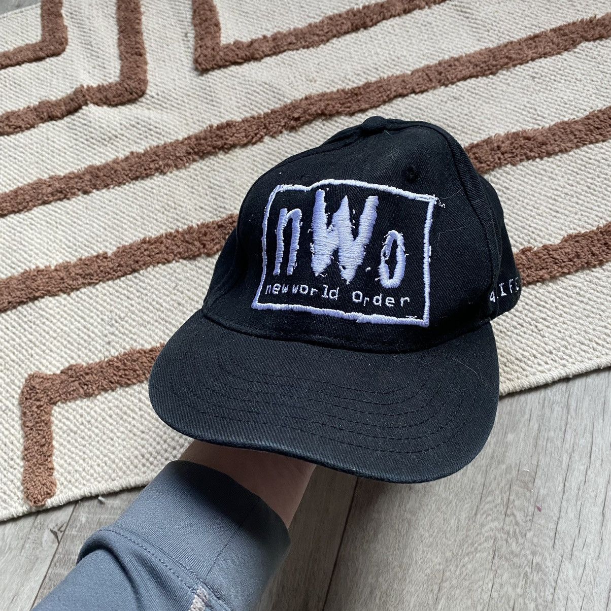 WWE × WWF WWE NEW WORLD ORDER NWO 4 LIFE CAP | Grailed
