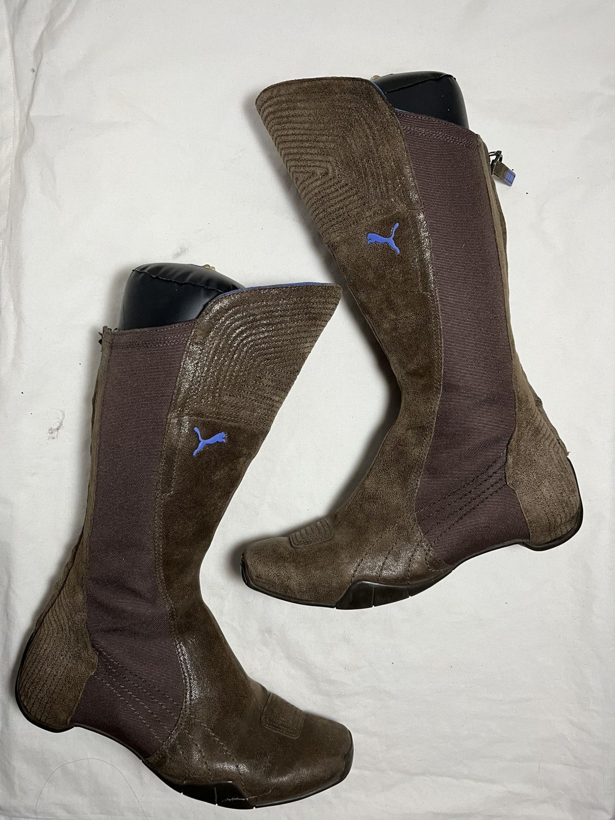 Puma Y2K Suede Boxing Boots Wrestling Boots Puma Vintage | Grailed