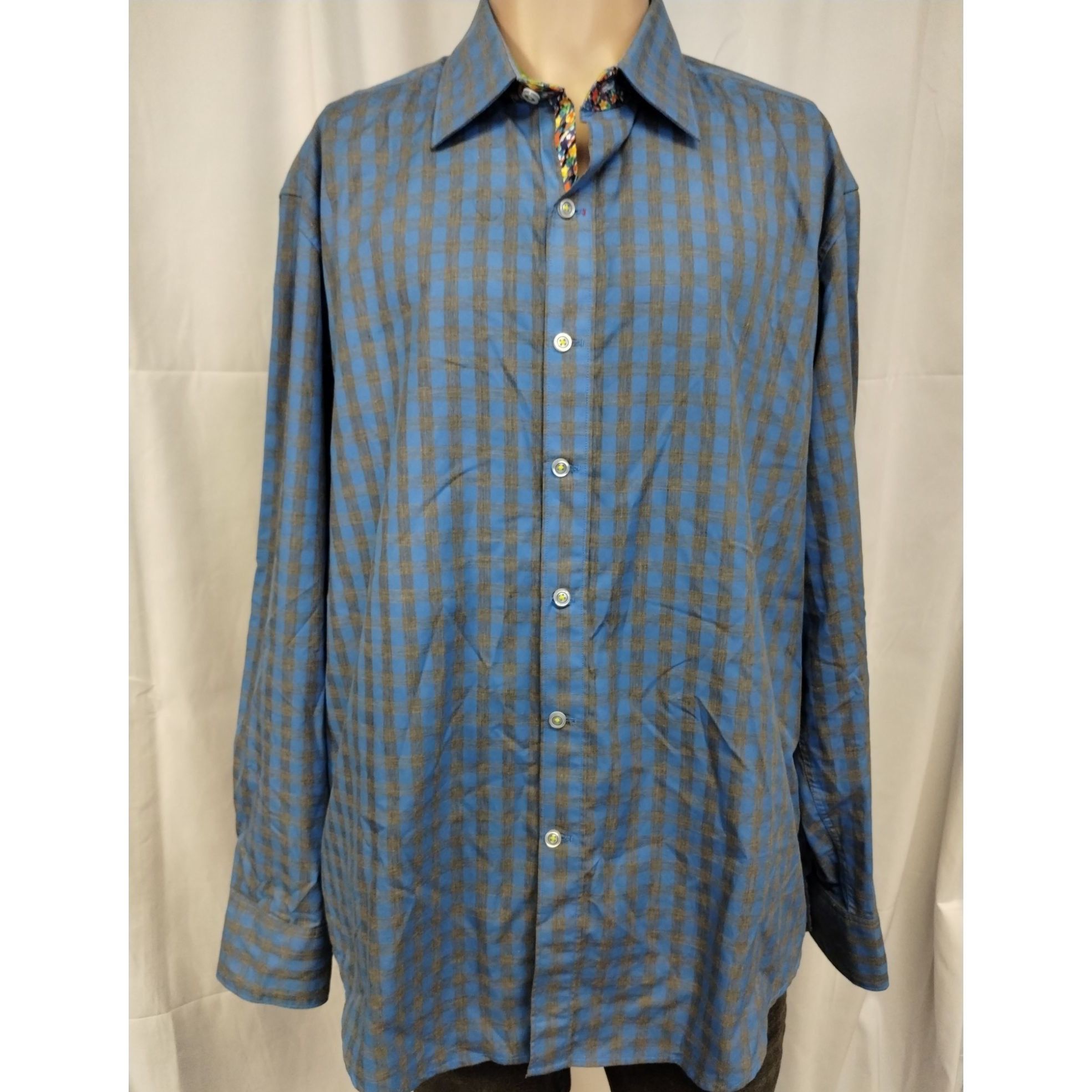 Robert Graham Robert Graham Men's Shirt/Button Up/Long Sleeve SzXL ...