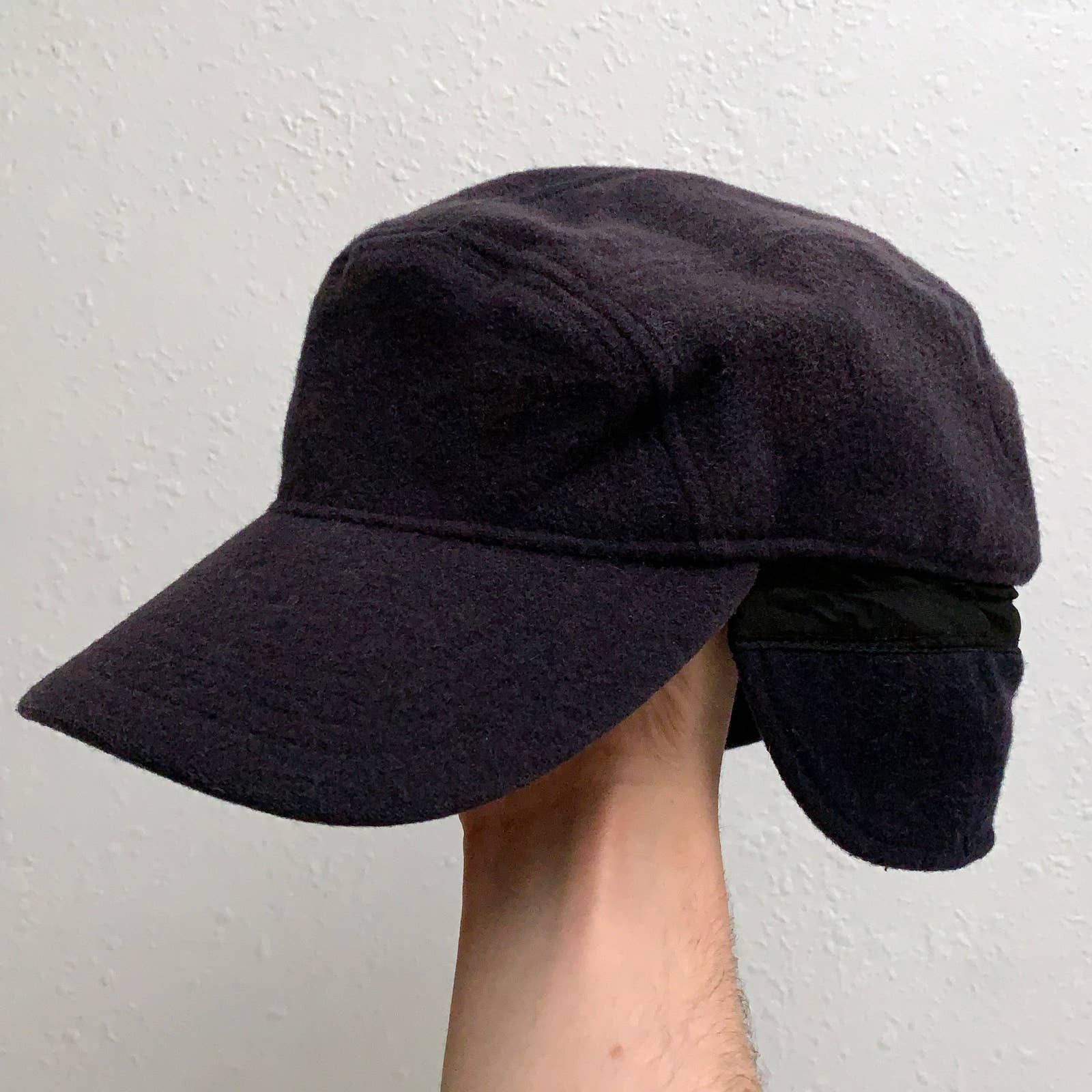 Vintage 1980s Wool Ear Flap Baseball Cap | Grailed