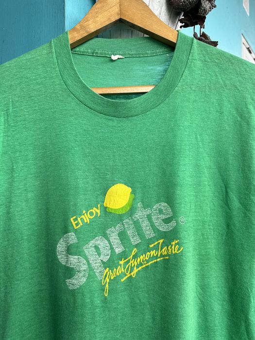 Vintage Vintage 80s enjoy sprite t-shirt | Grailed