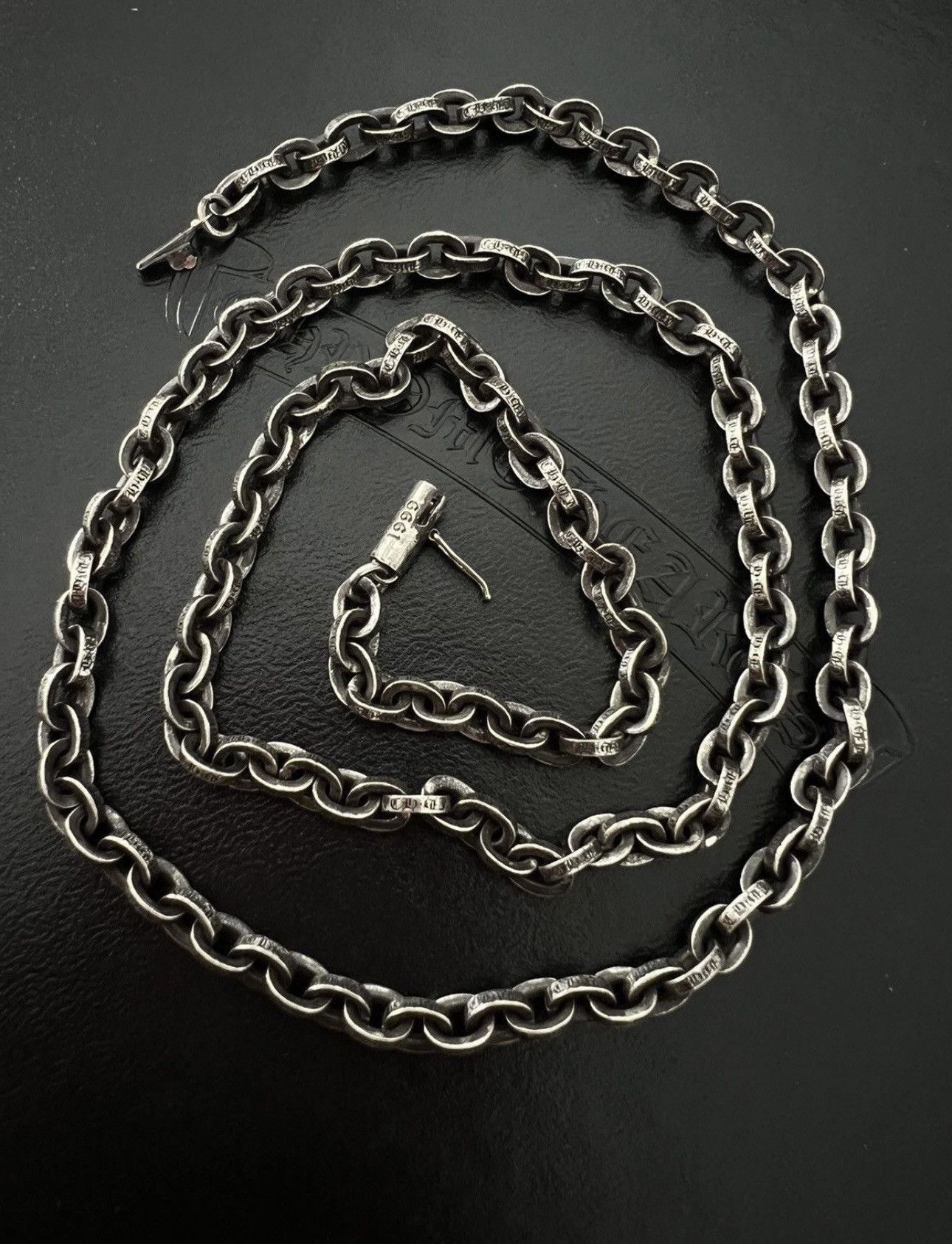 Chrome Hearts Chrome Hearts Paperchain Necklace 24inch/ 62cm | Grailed