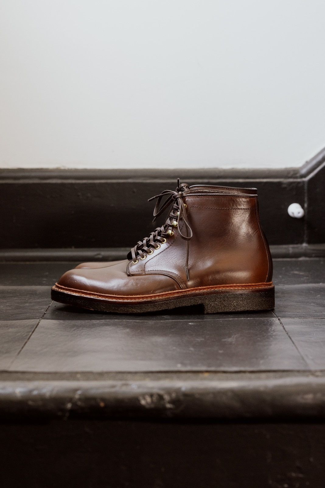 Alden Alden “Roy” Brown CXL Plain Toe Boot | Grailed