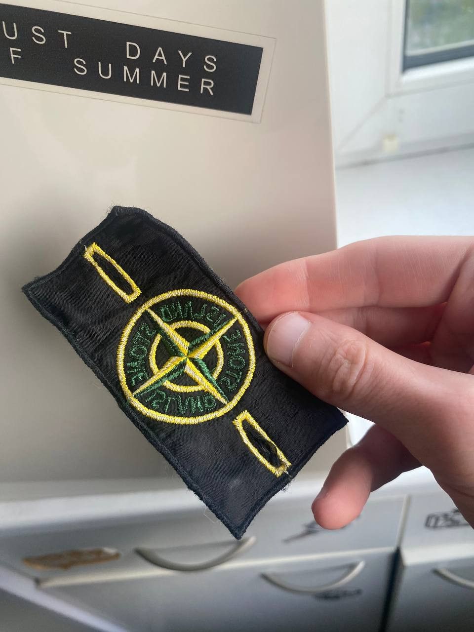Stone Island Stone island Black Badge Patch | Grailed