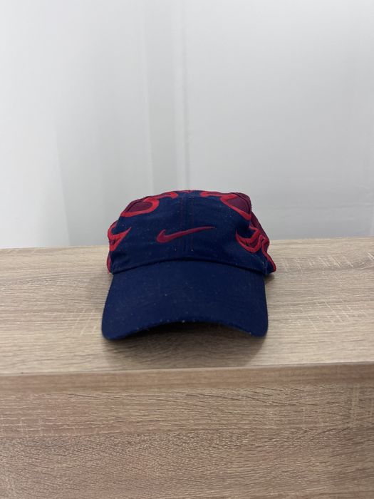 Nike Y2K Flame Nike cap | Grailed