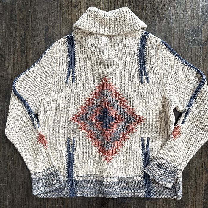 RRL Ralph Lauren Men's Double RRL Serape Cardigan Large | Grailed