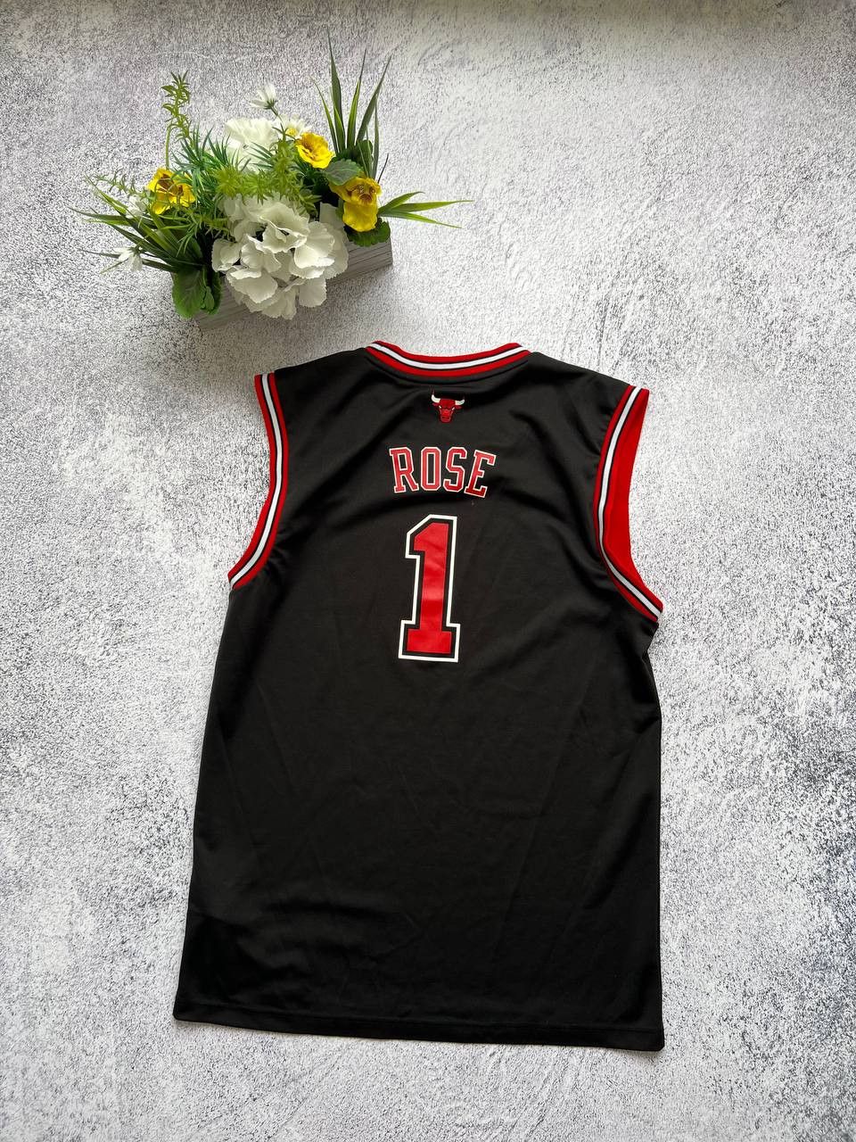 Adidas × NBA × Vintage CHICAGO BULLS DERRICK ROSE JERSEY NBA BASKETBALL ...